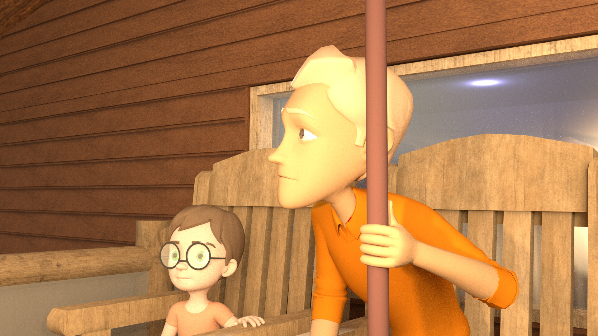 ArtStation - Sunset Animation Lighting