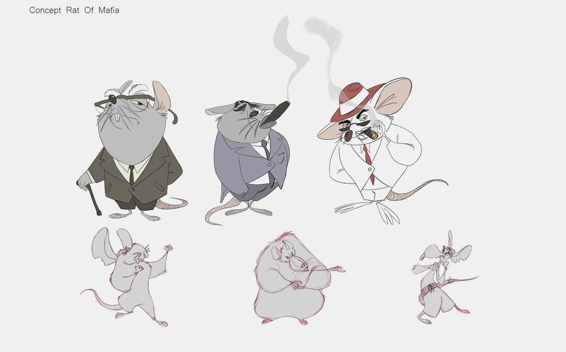 ArtStation - Rat humanaized
