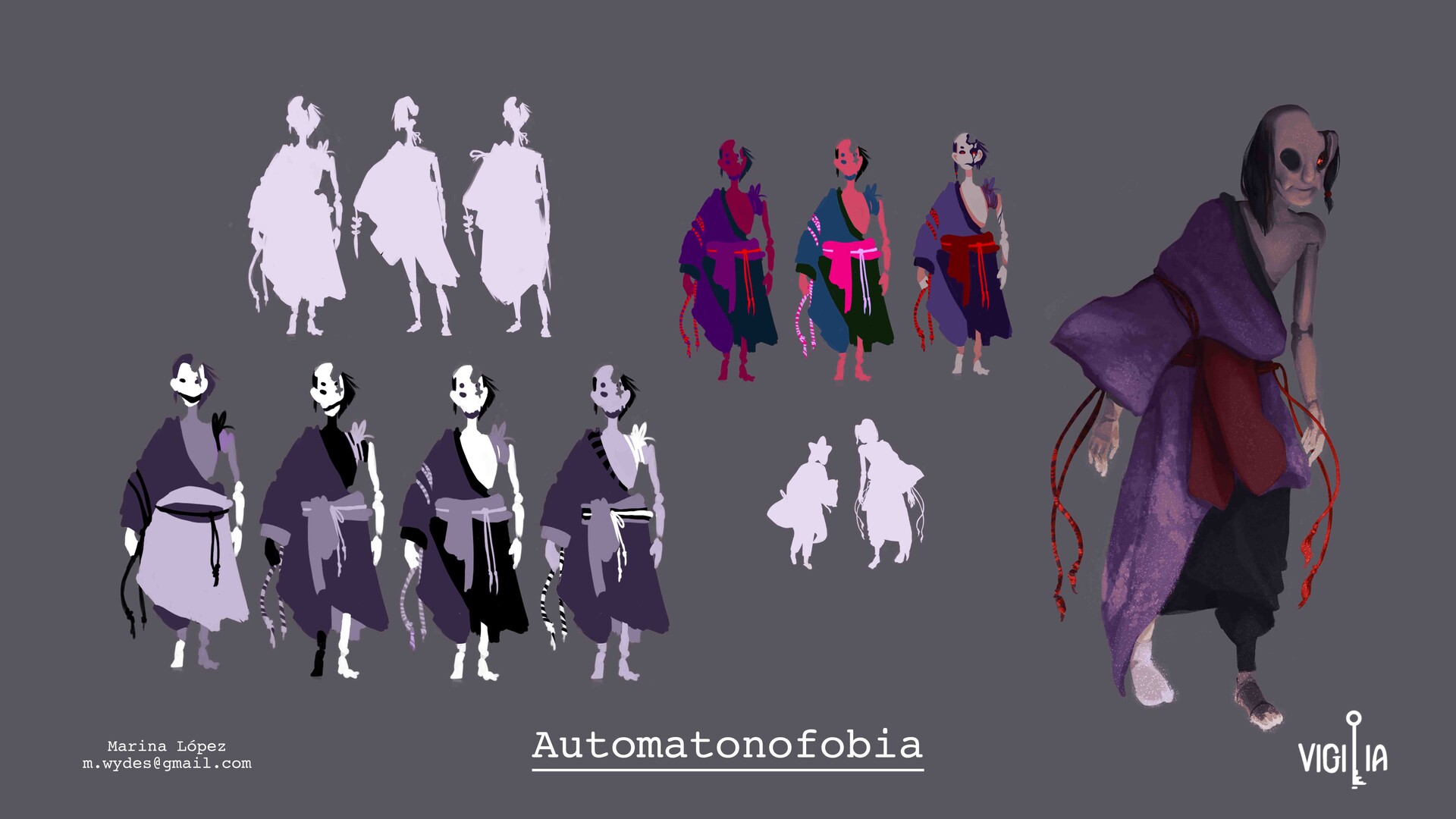 Marina López - Vigilia (visual development)