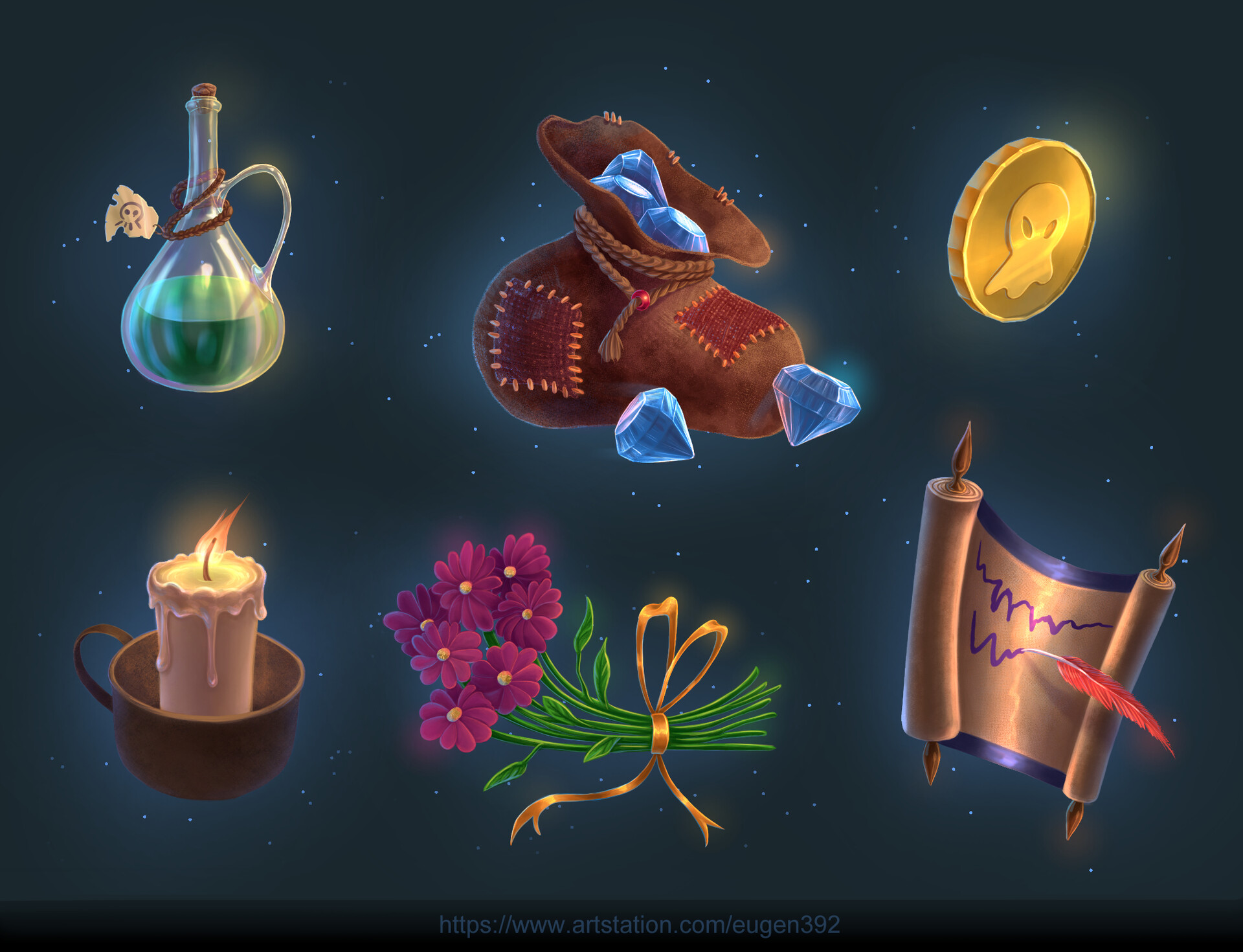 ArtStation - random items