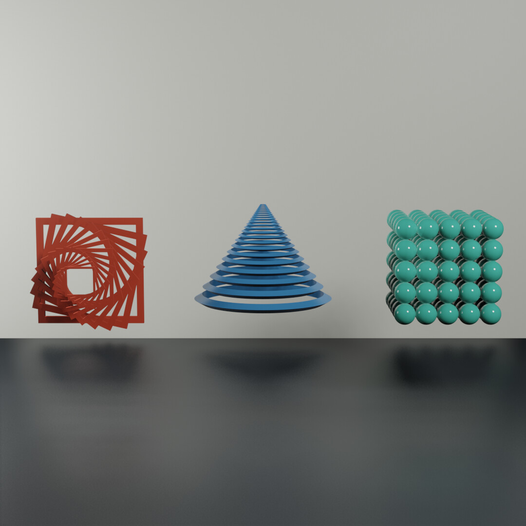 ArtStation - 3 shapes