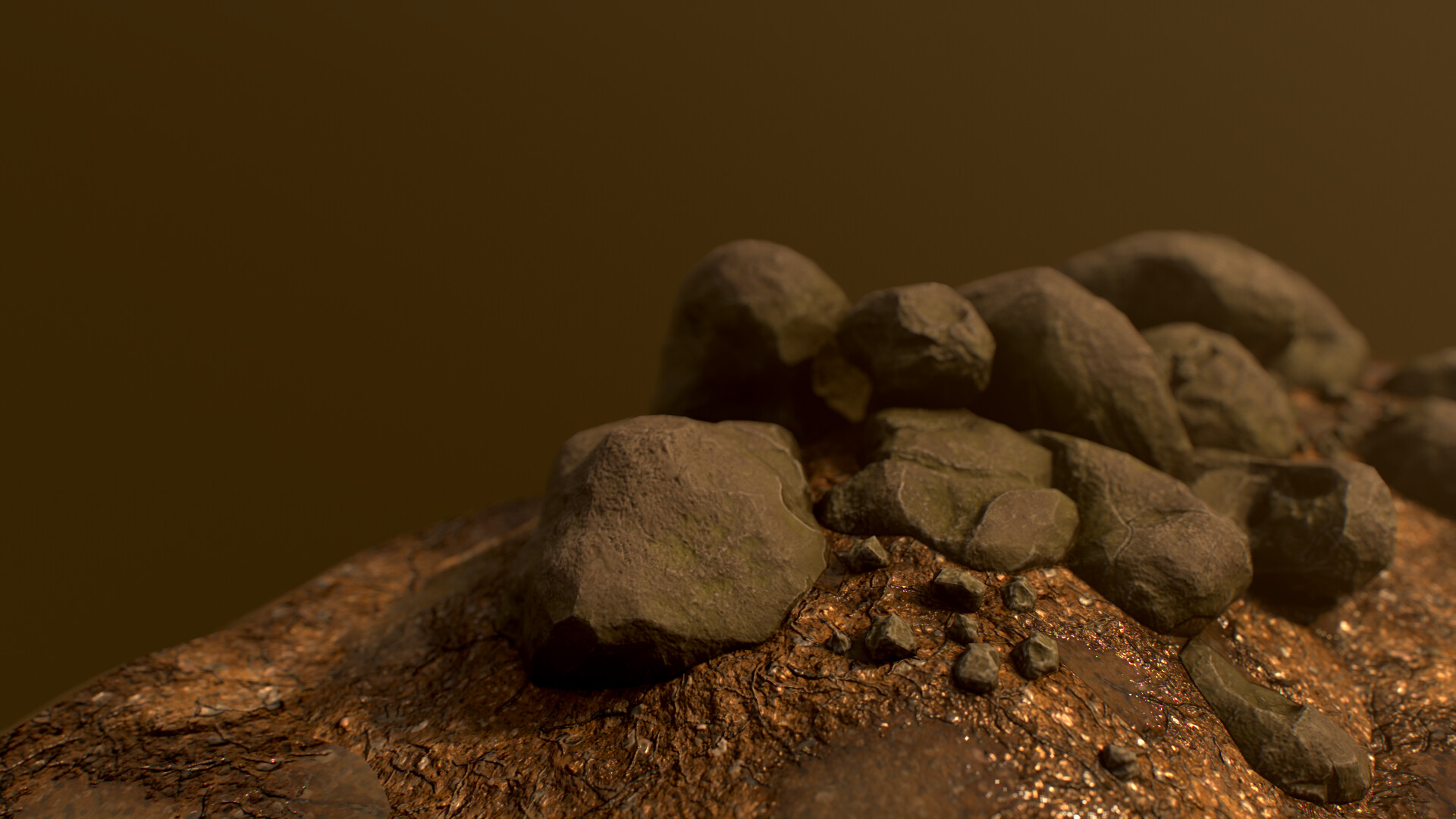 ArtStation - Rubble Pile Study