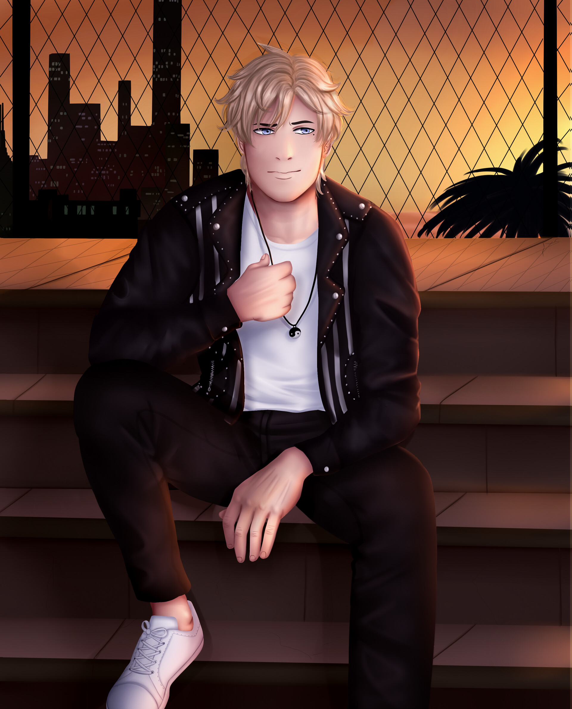 ArtStation - My OC Lexel (Rock Band)