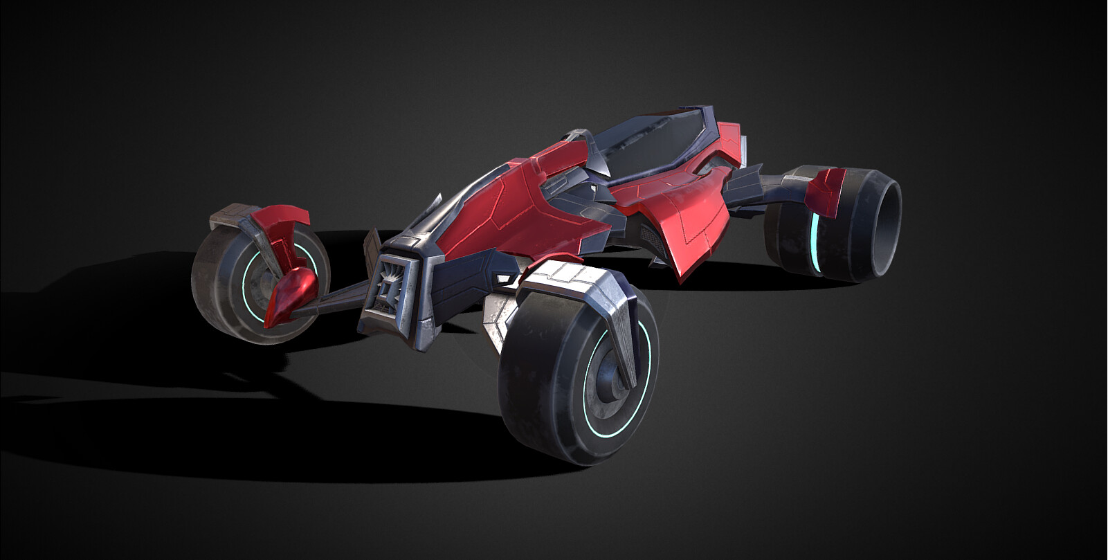 ArtStation - Rock T1 Racing Car - GRAL Futuristic Racing Game