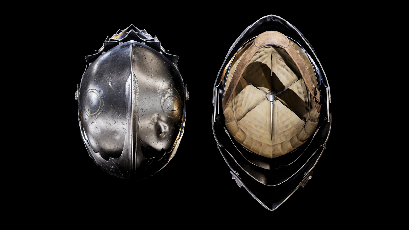 Jozsef Laszlo - My custom bevorless sallet