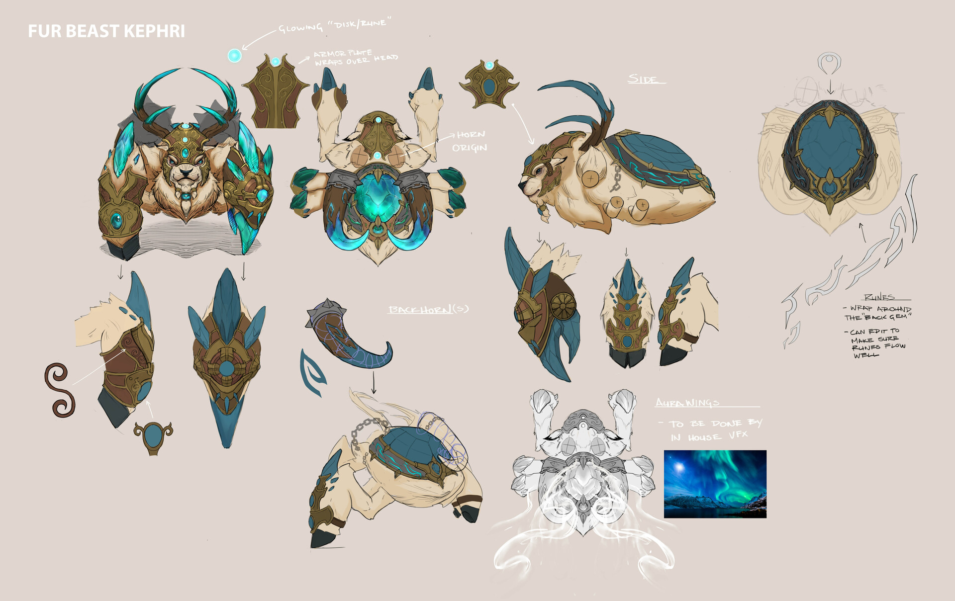 ArtStation - Fur Creature Kephri