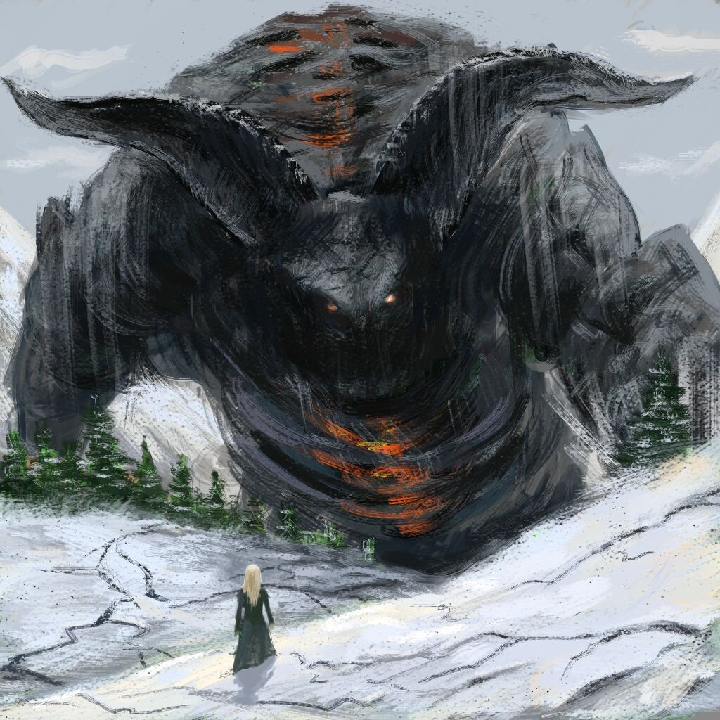 ArtStation - Winter monster