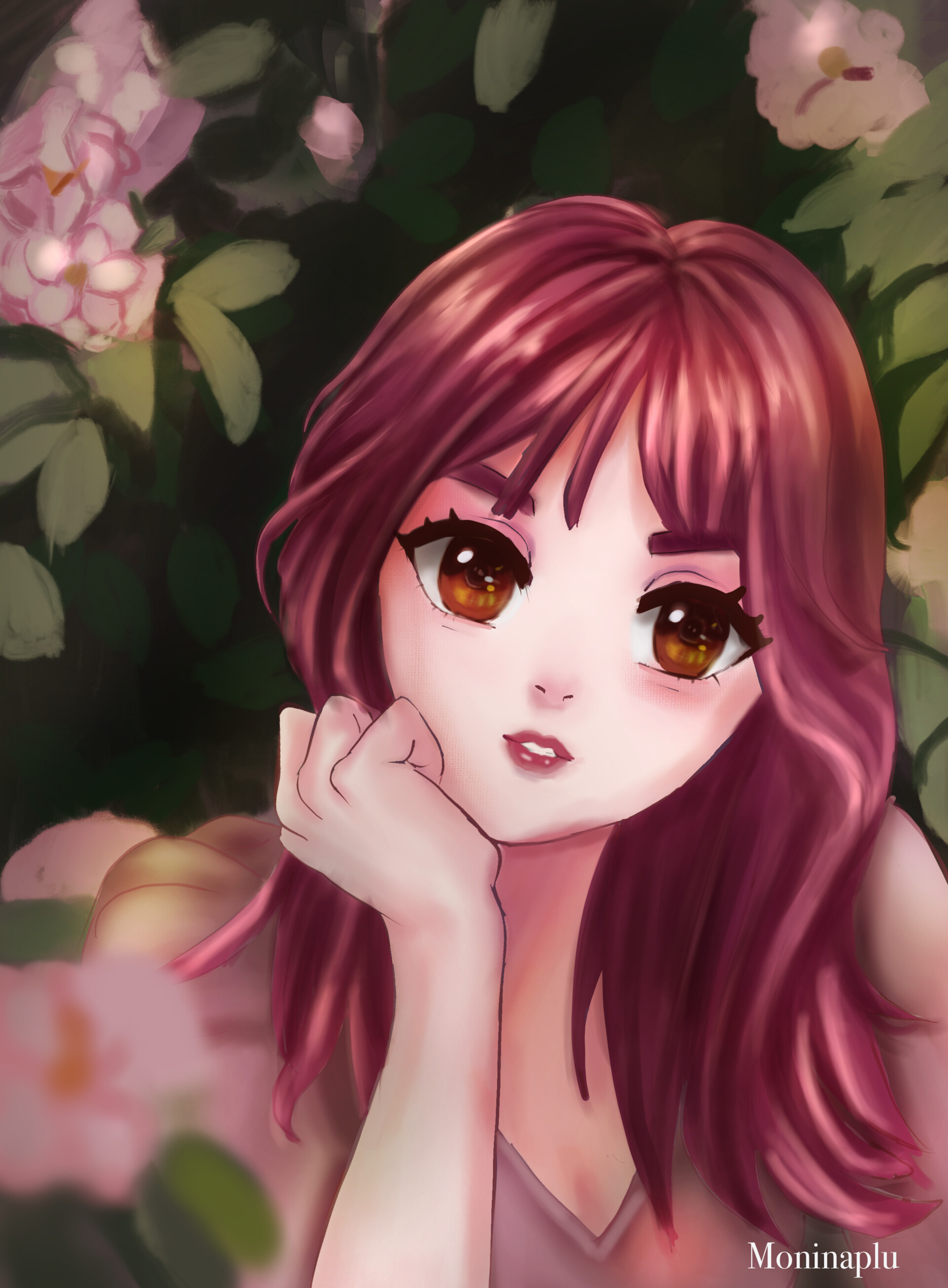 ArtStation - Anime girl