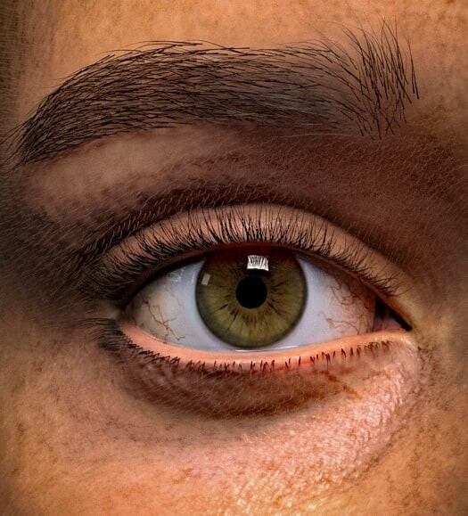 ArtStation - 3D realistic eye wip