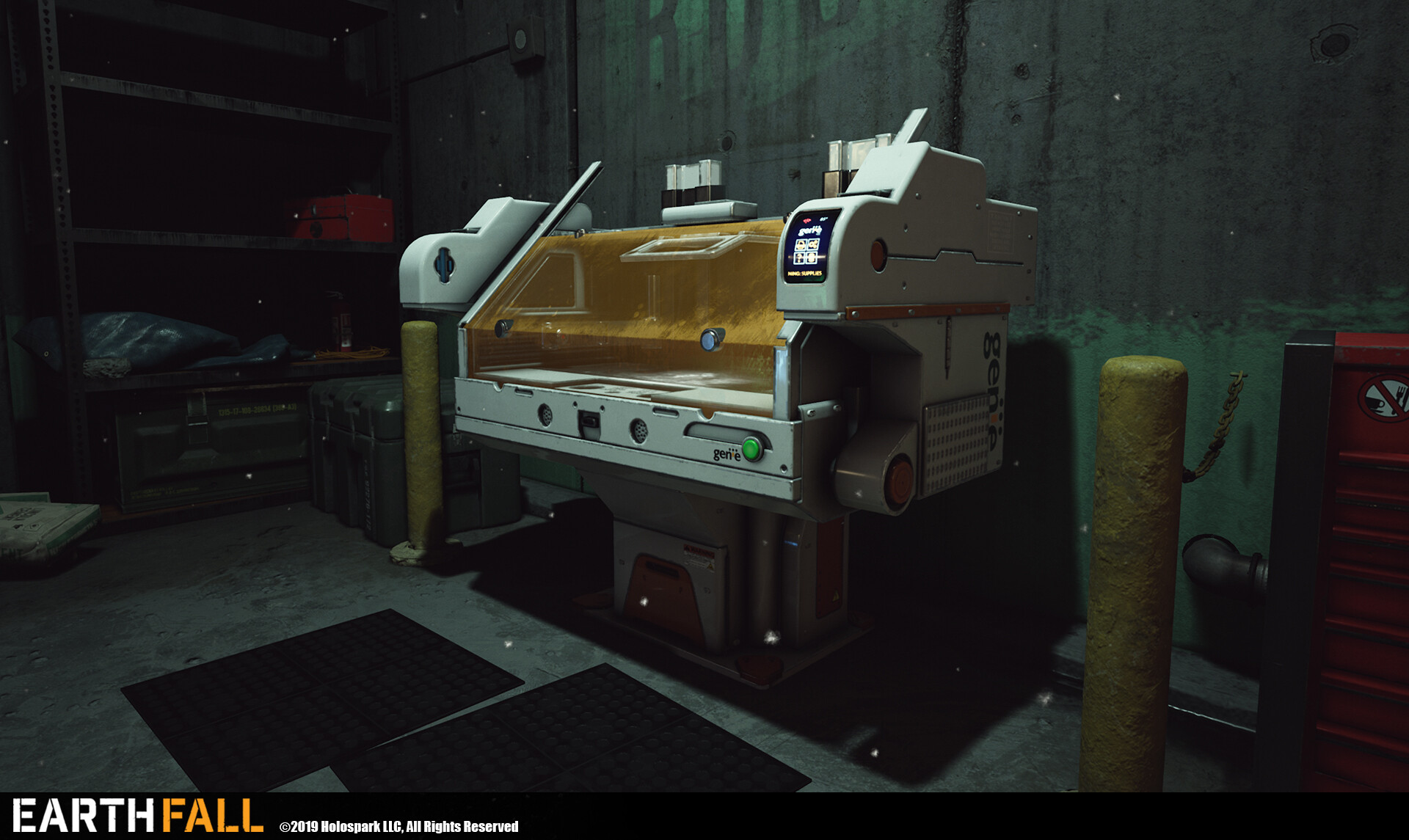 Terry Hopfenspirger - 3D Weapons Printer and Perk Stations - Earthfall