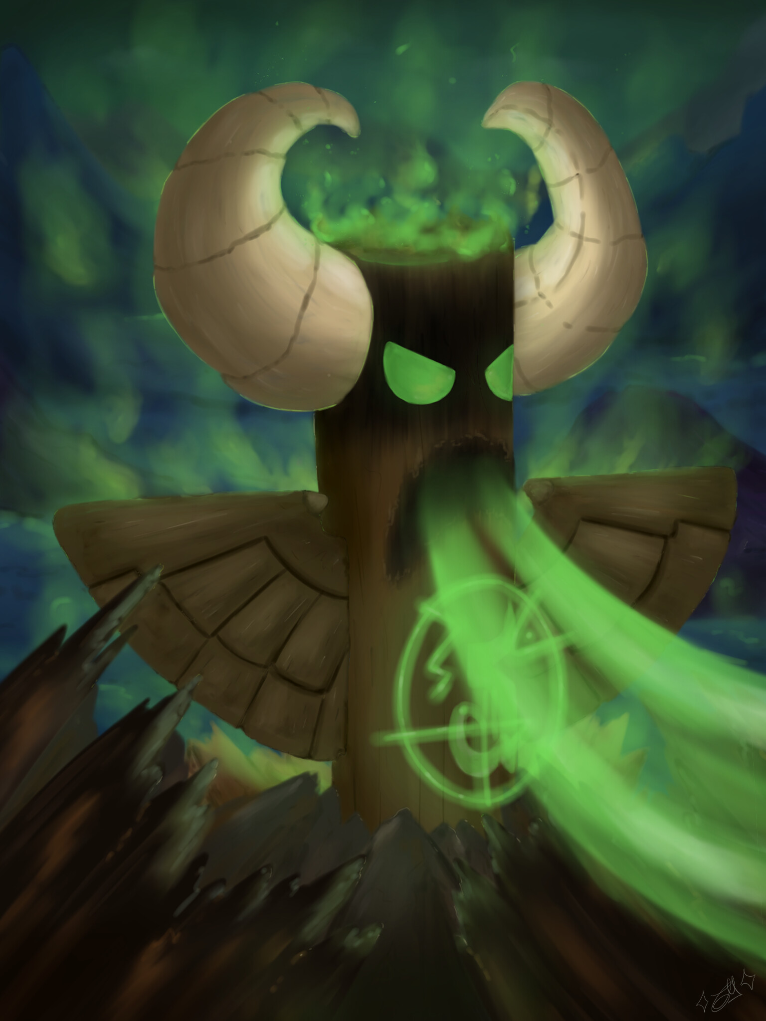 ArtStation - Totem Demon Hunter