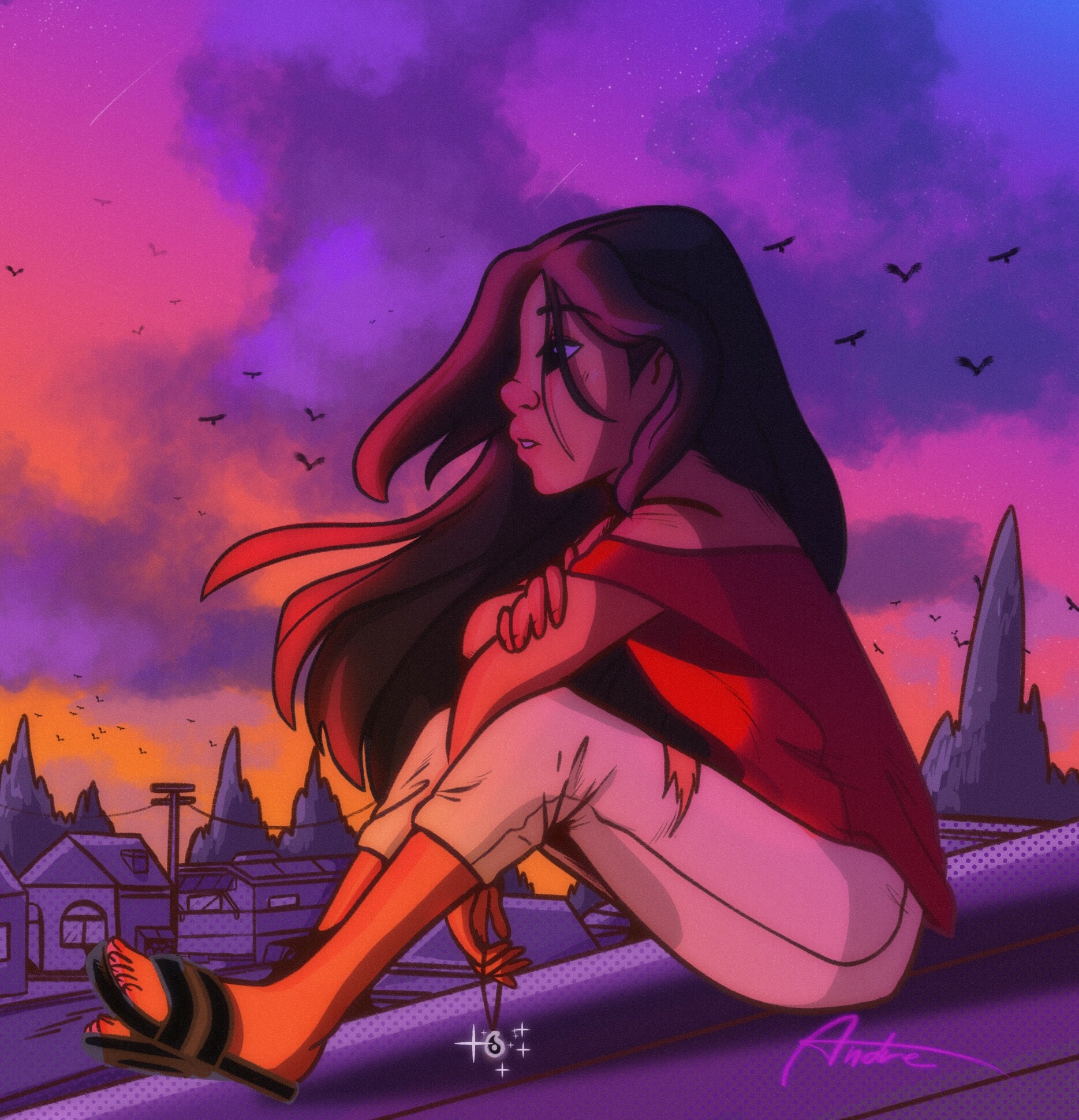 ArtStation - Kayla’s World- just thinking about responsibilities