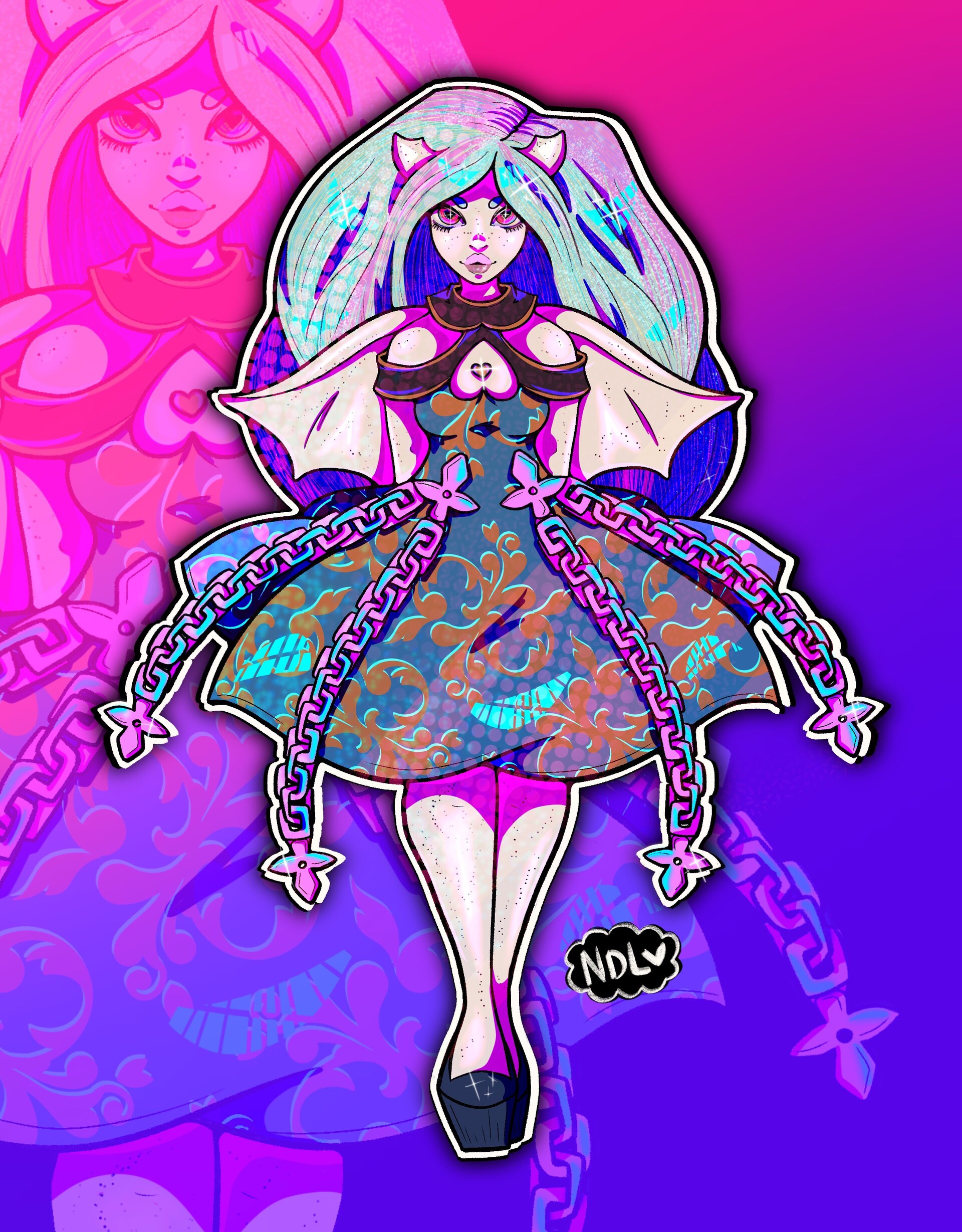 ArtStation - Monster High Doll - Rochelle Goyle