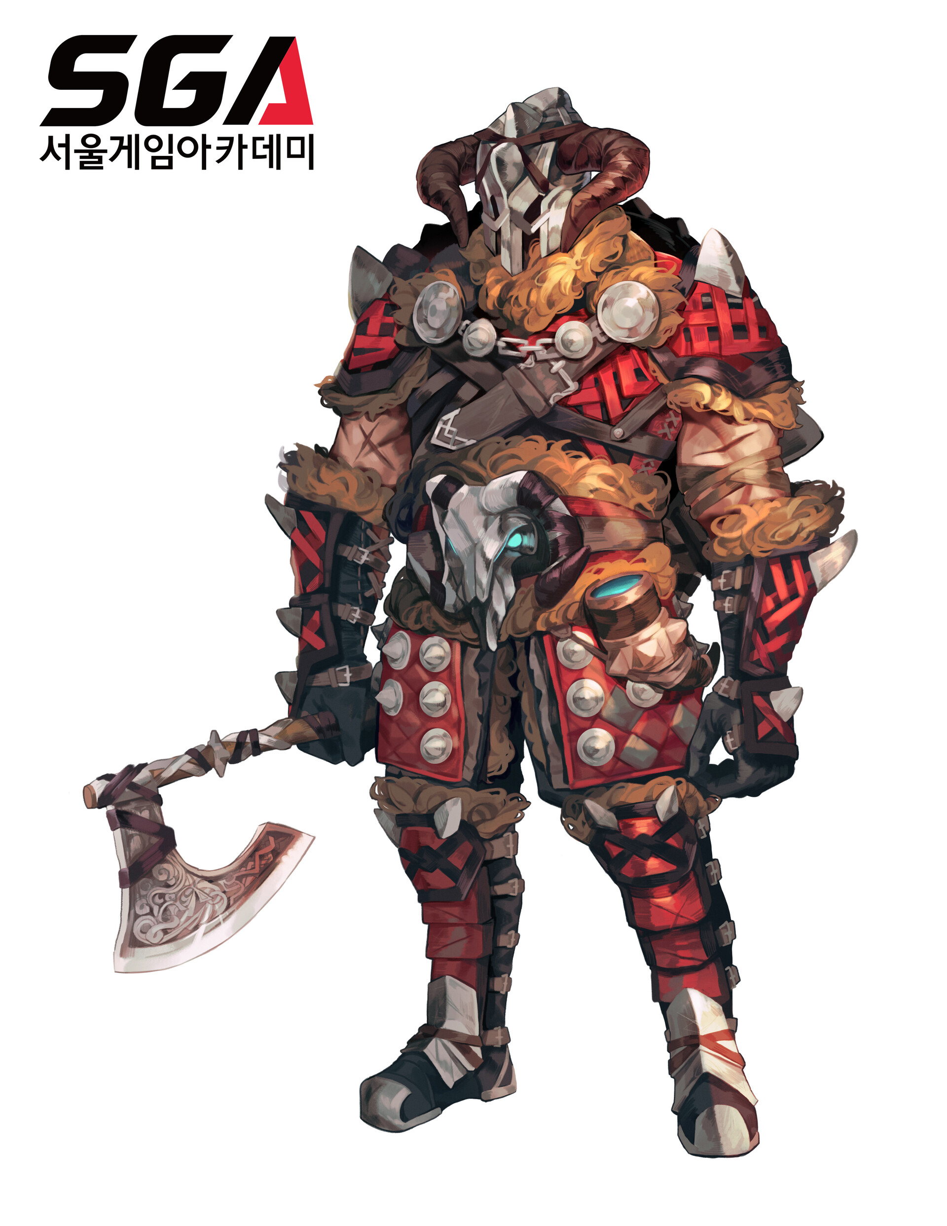 ArtStation - SGA_캐릭터 일러스트 학생작품