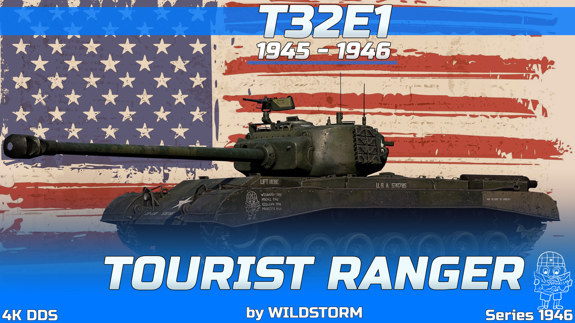 ArtStation - T32E1 "TOURIST RANGER"