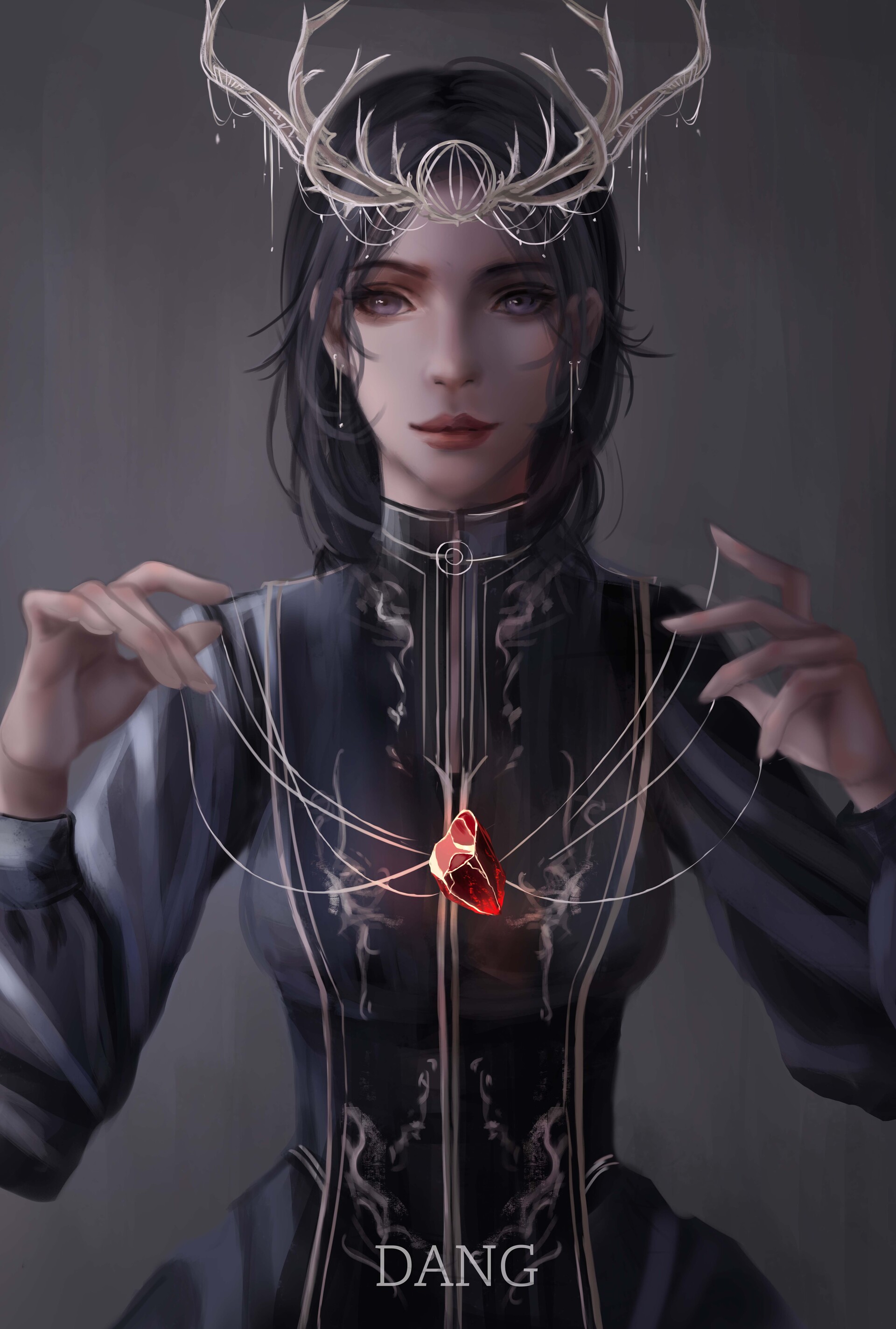 ArtStation - Black queen by Dang