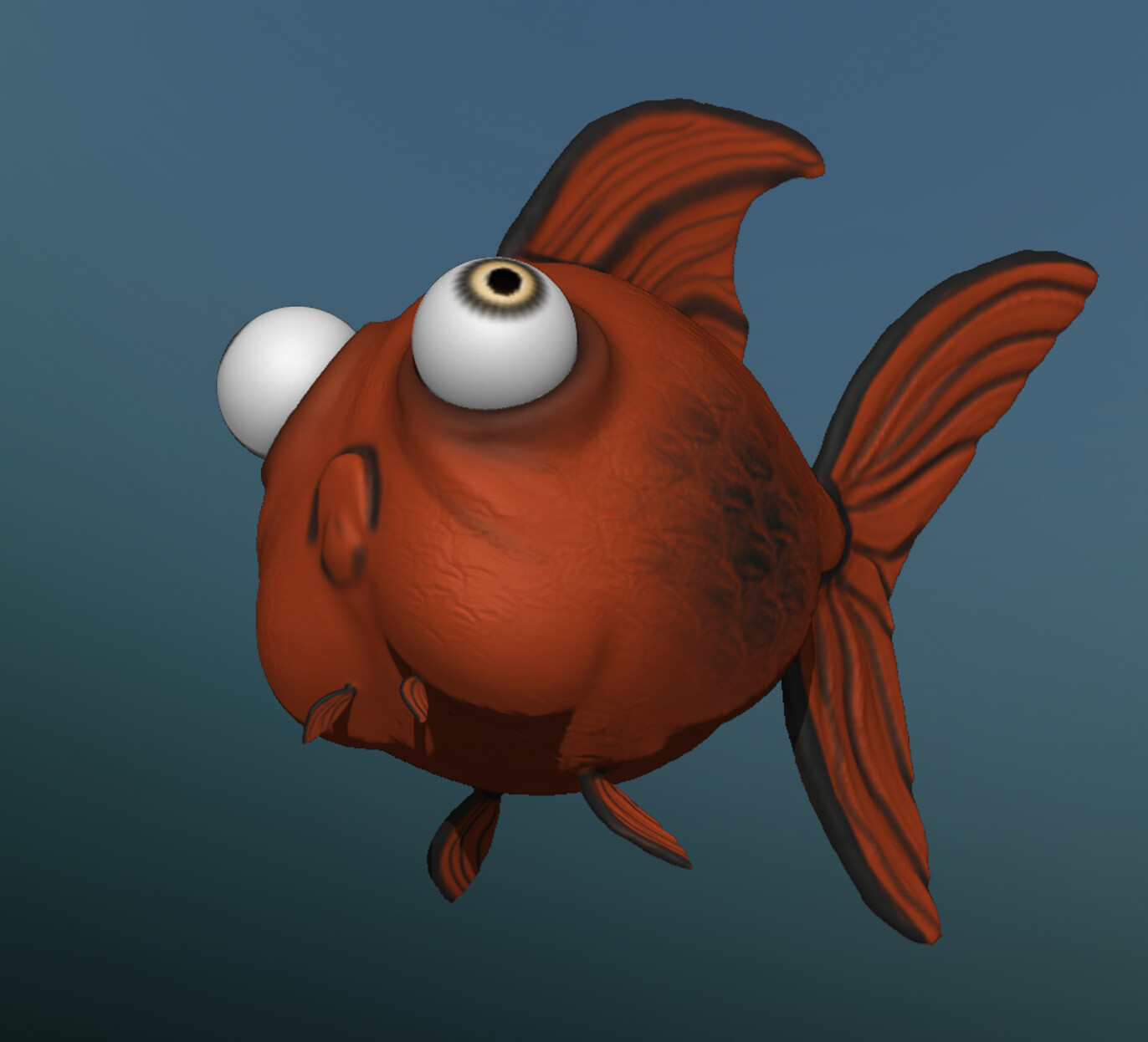 ArtStation - Cartoon Fish
