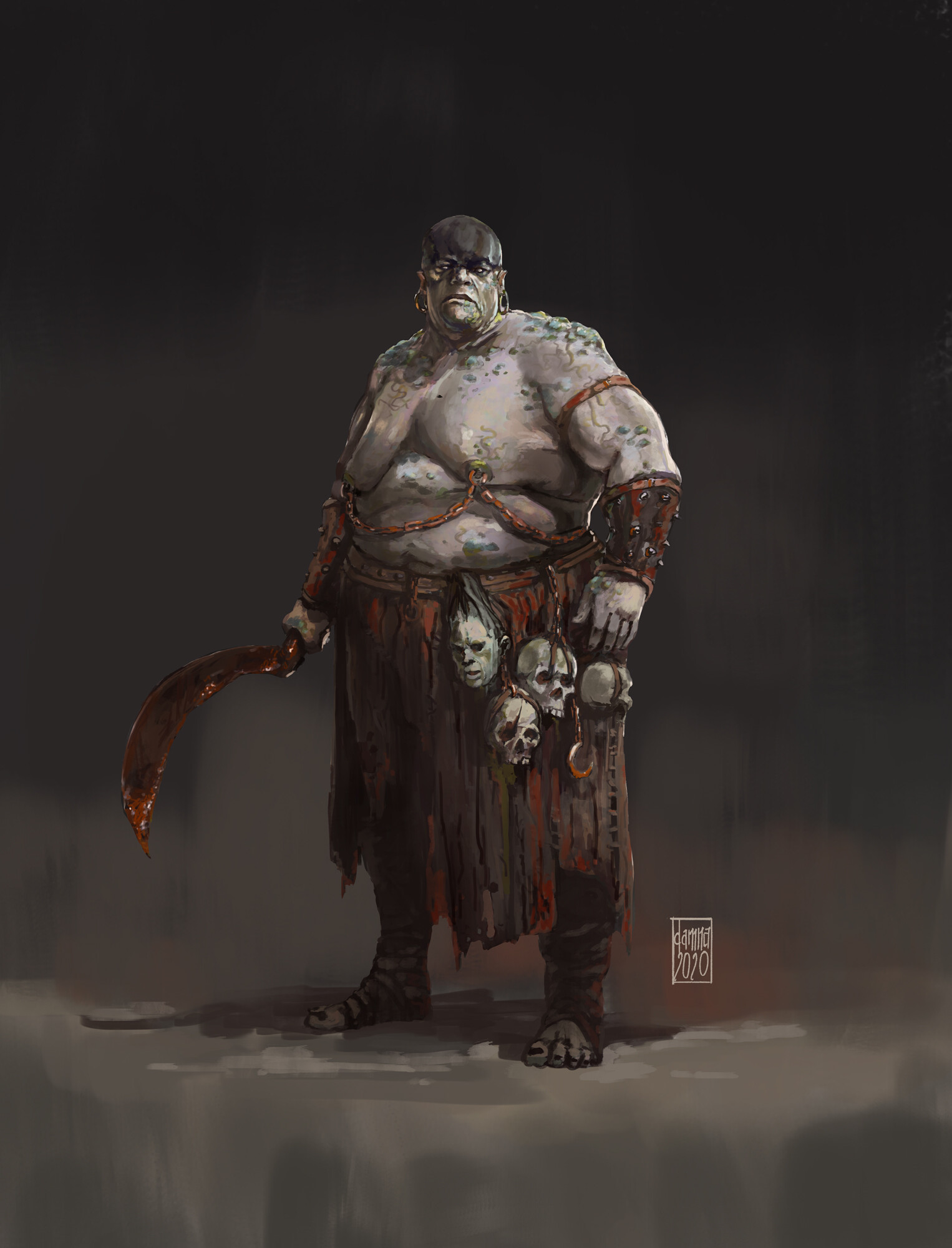 ArtStation - Executioner character concept