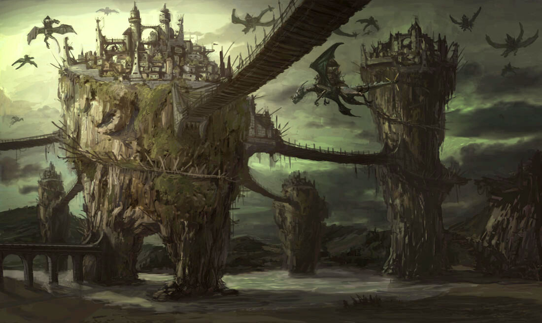 ArtStation - Dragon City