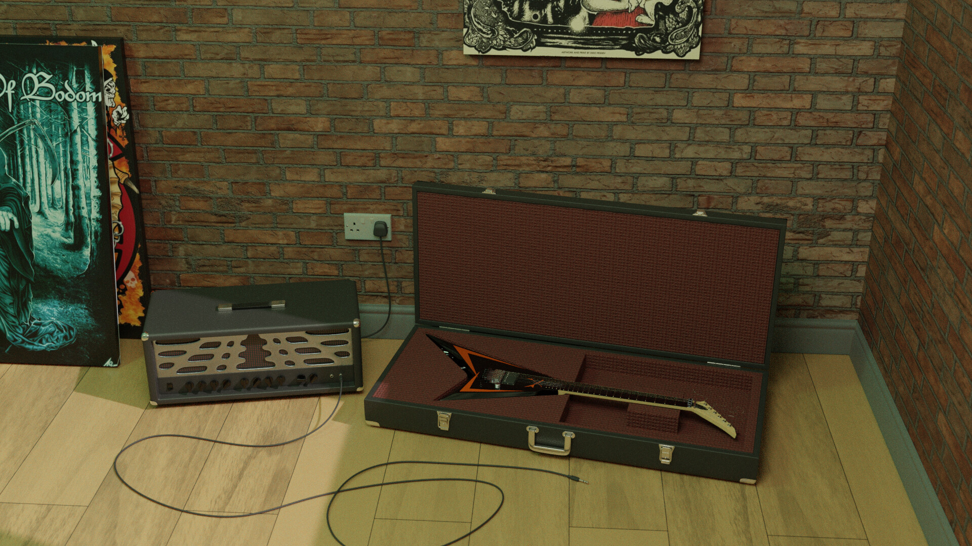 ArtStation - Flying V at rest