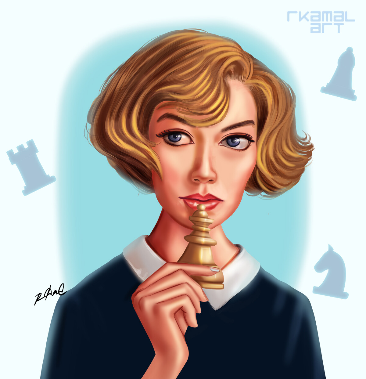 ArtStation - queen's gambit