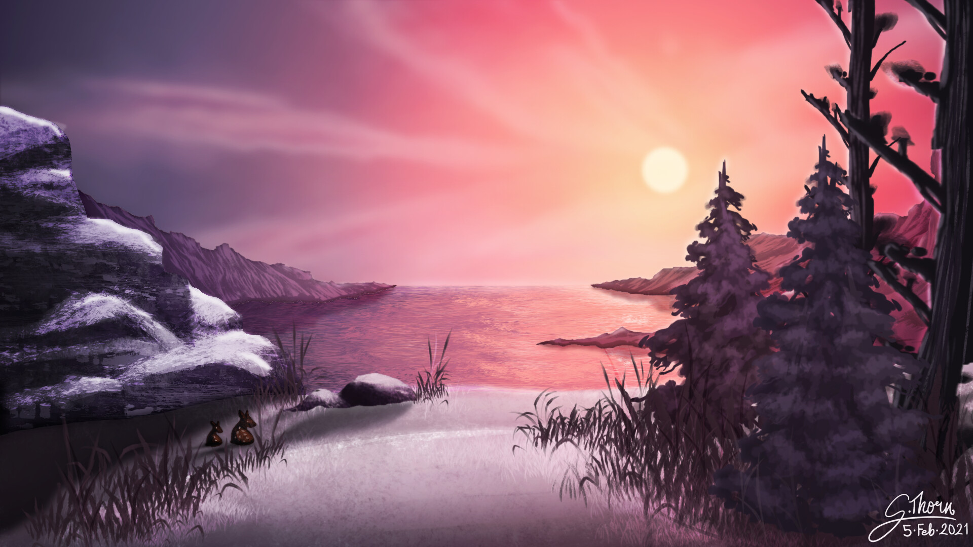 ArtStation - Snowscape