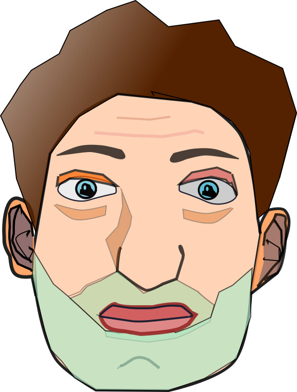 ArtStation - Male face digitalart