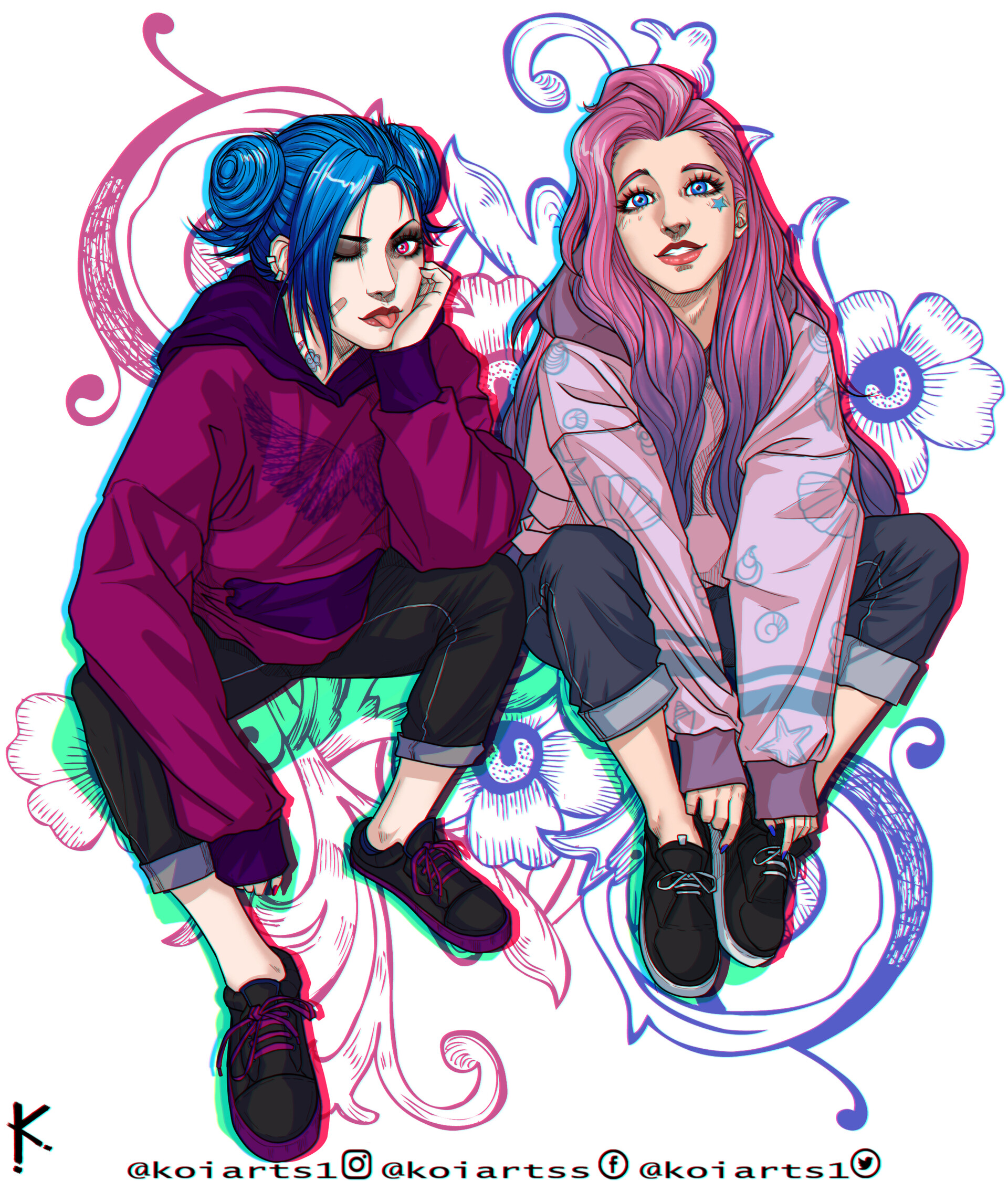 ArtStation - A lot of Jinx