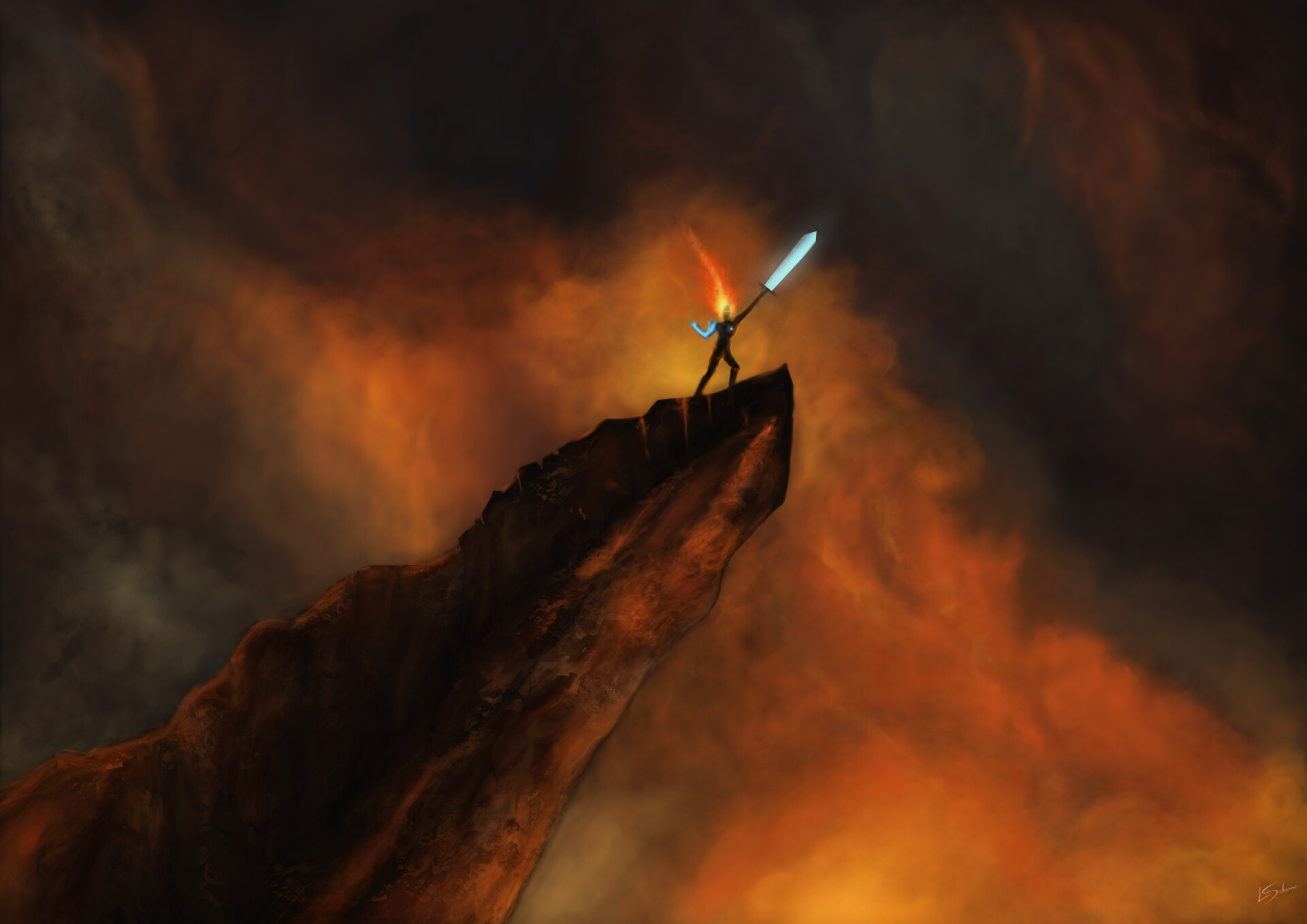 ArtStation - Elementalist on the top