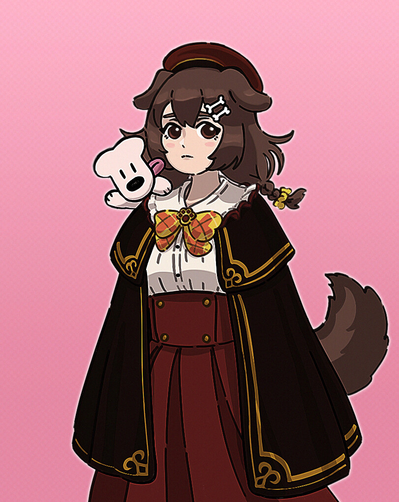 ArtStation - Inugami Korone & Hosoinu