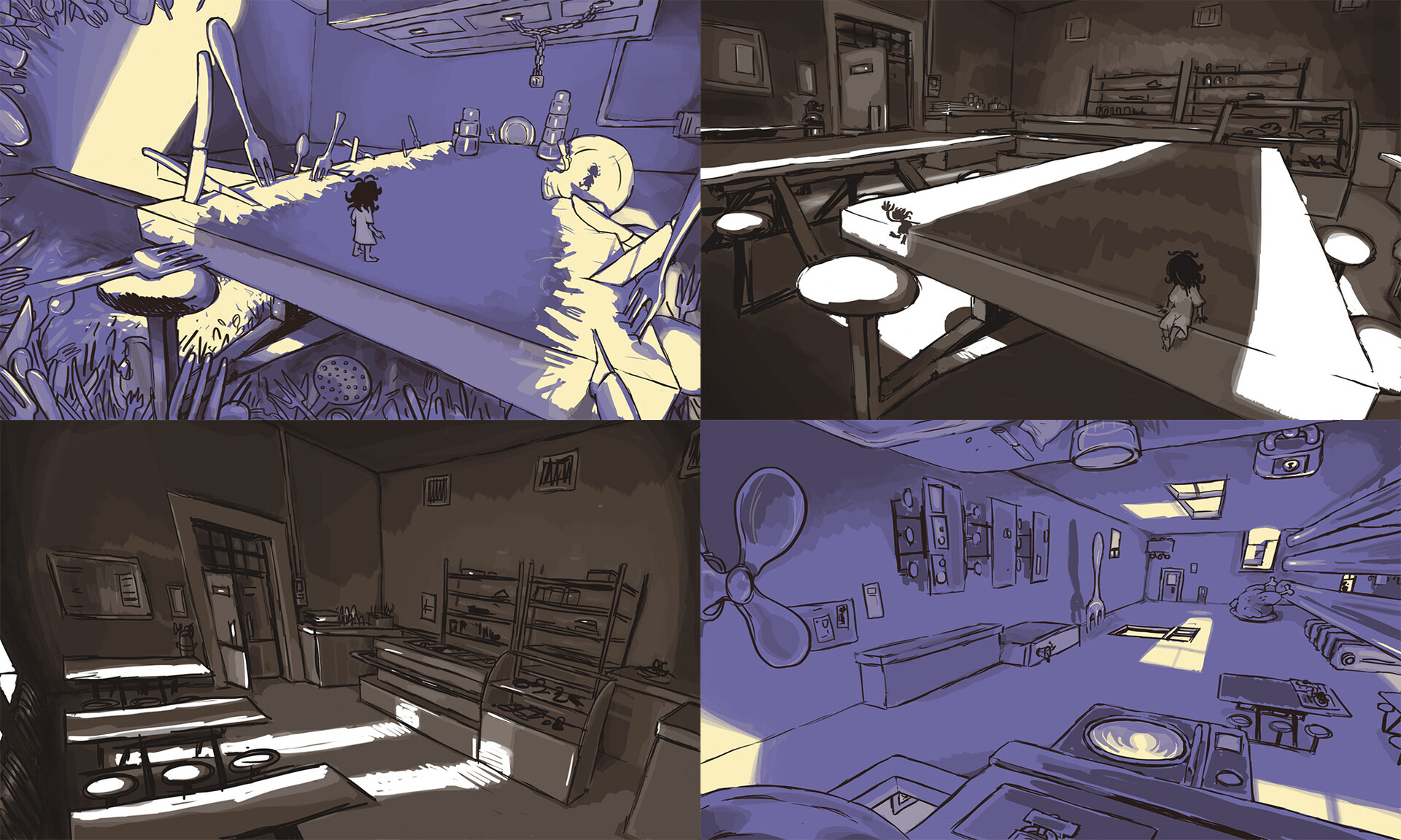 ArtStation - Shady Part of Me - Moody Environments