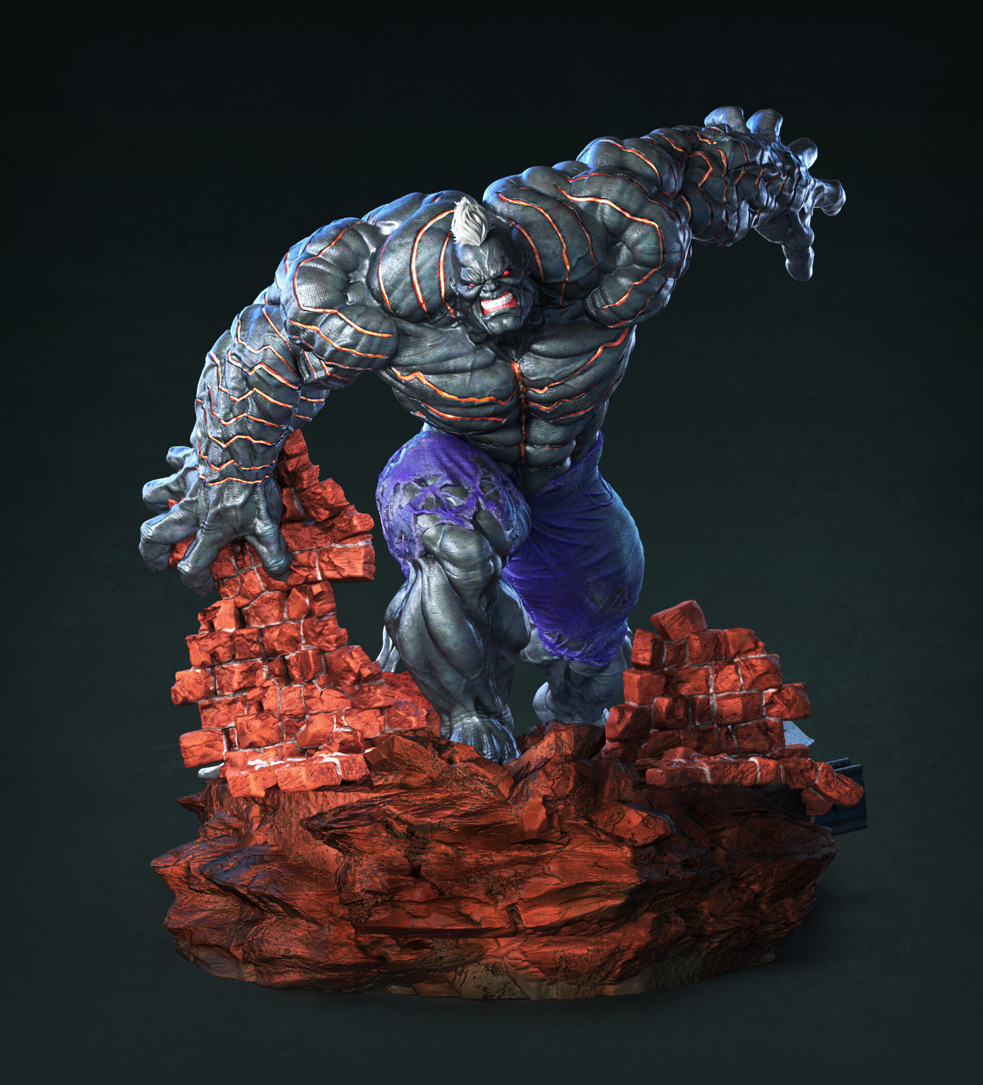 ArtStation - KLUH (colored render)