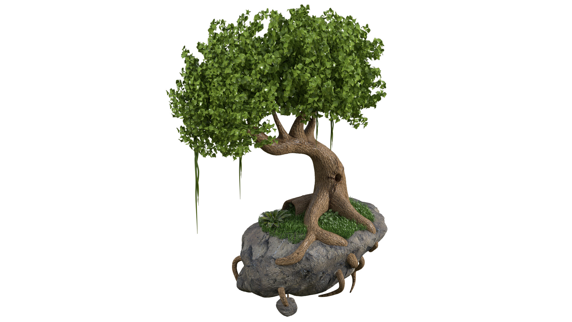 ArtStation - Floating Tree