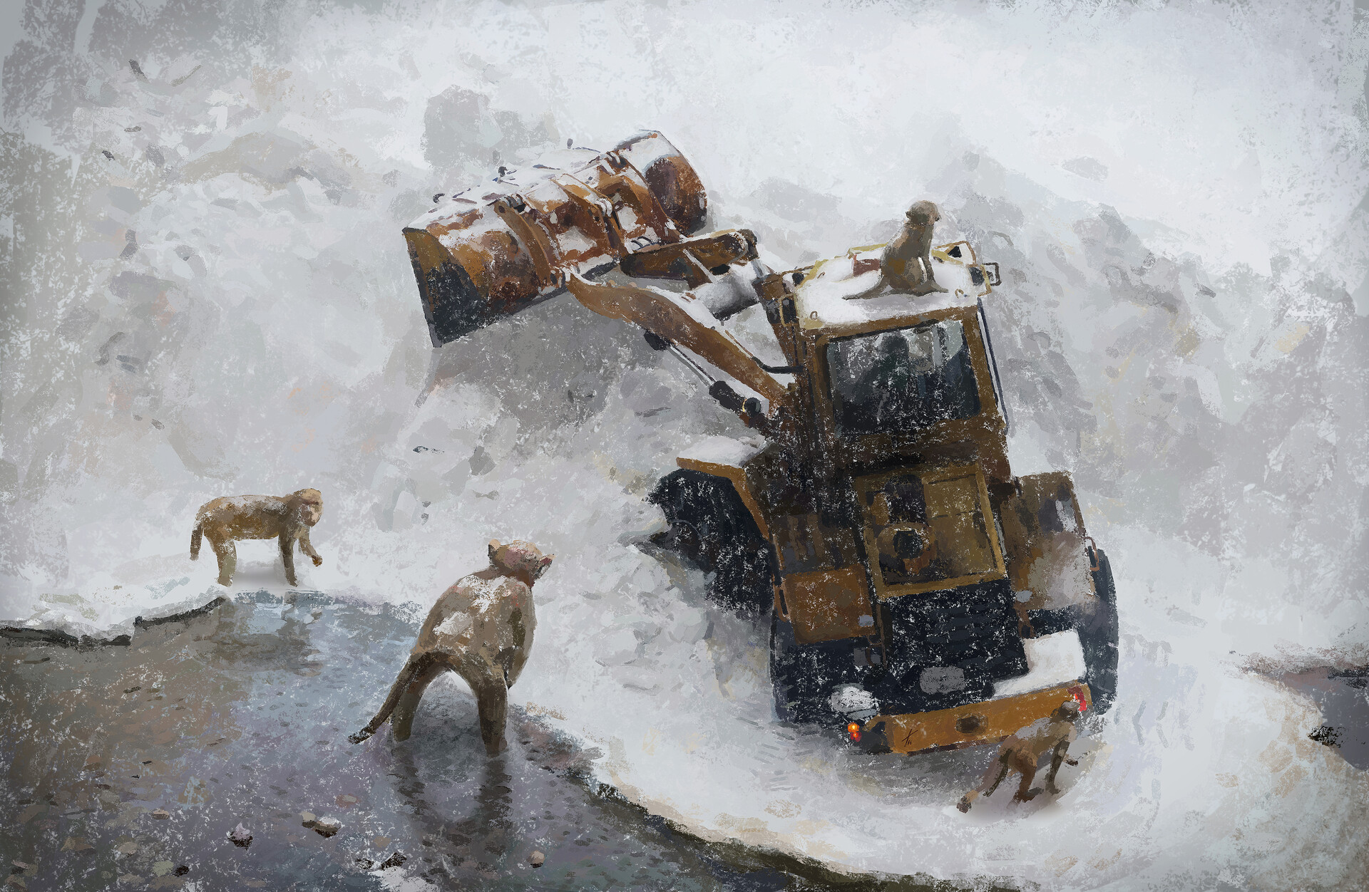 ArtStation - Ice field