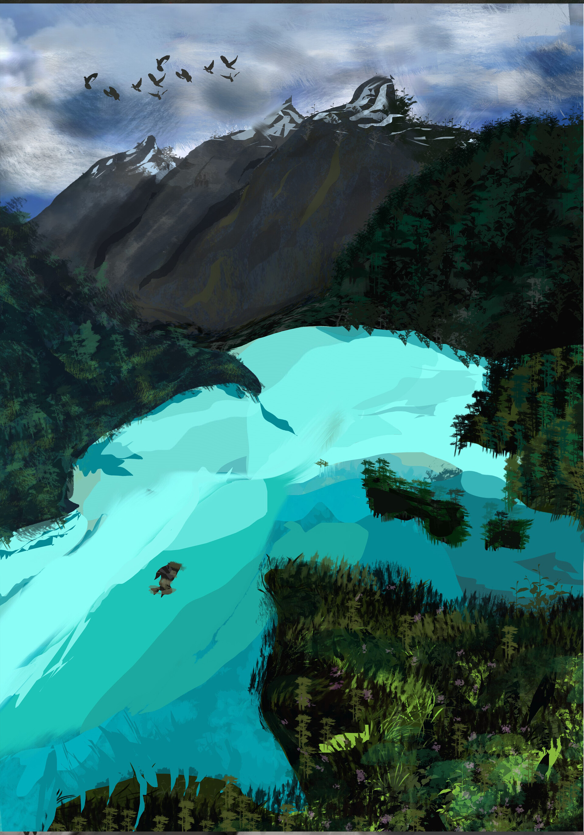 ArtStation - The art of beauty of nature