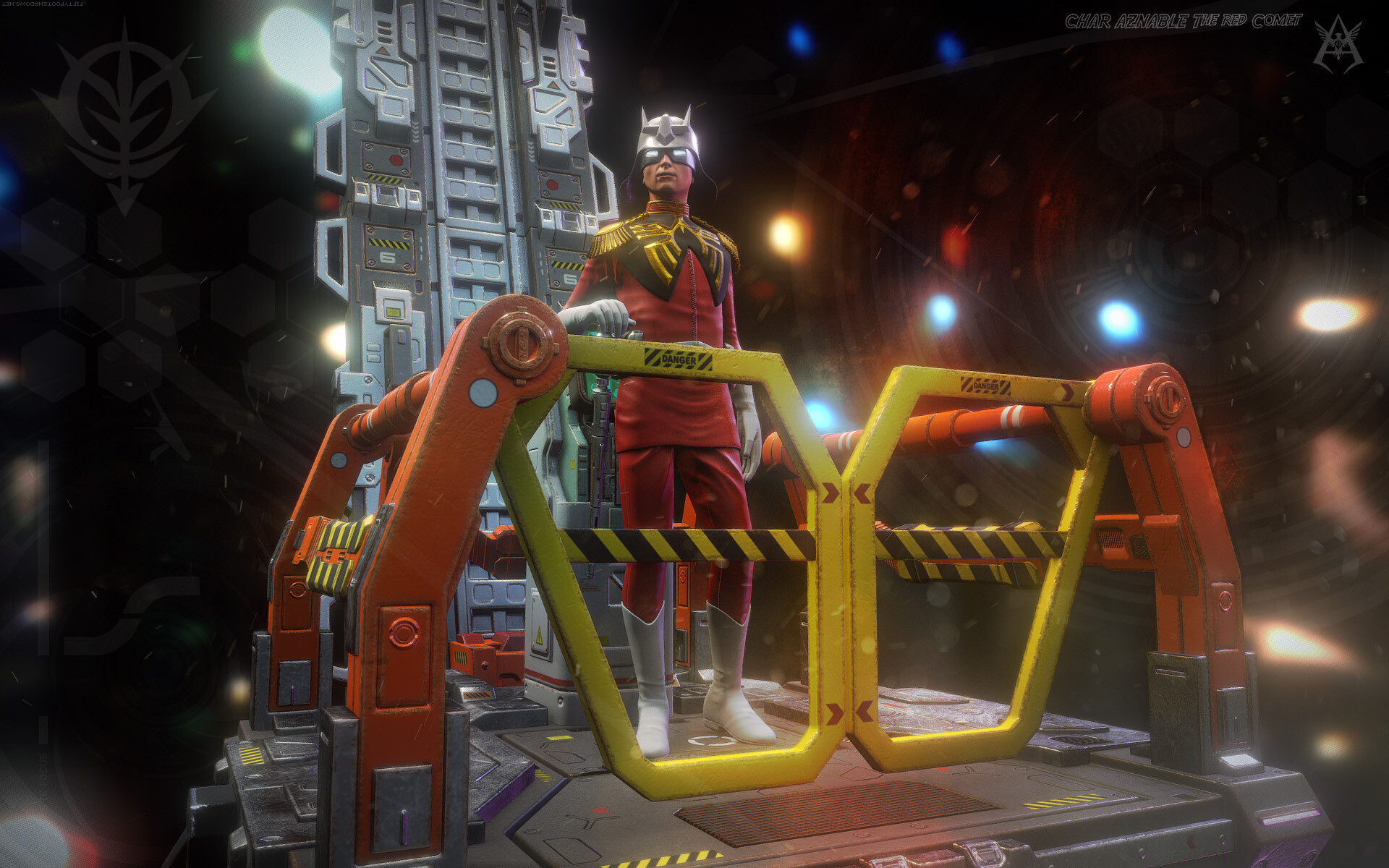 ArtStation - Char Aznable - Red Comet