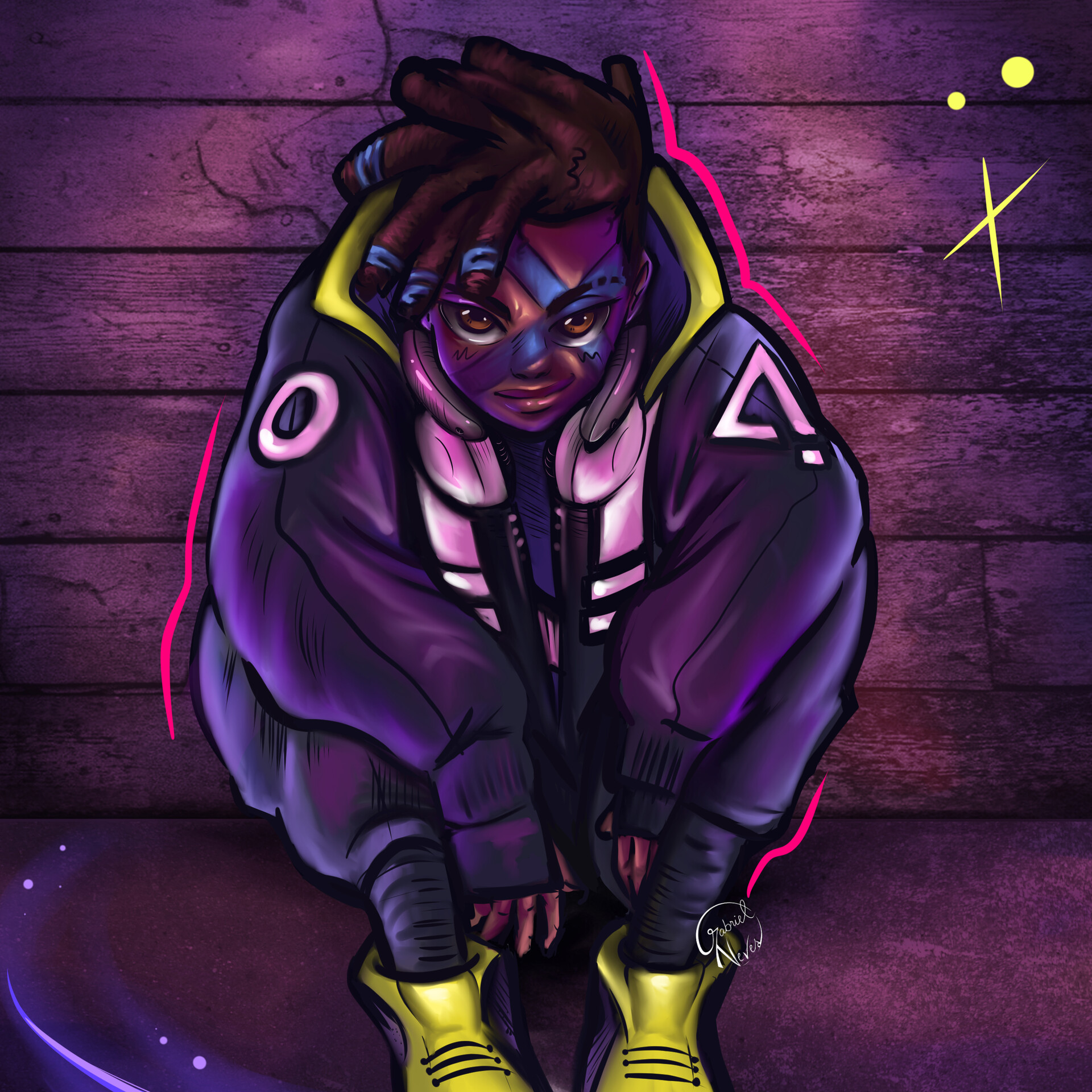 ArtStation - Ekko True Damage from League of Legends