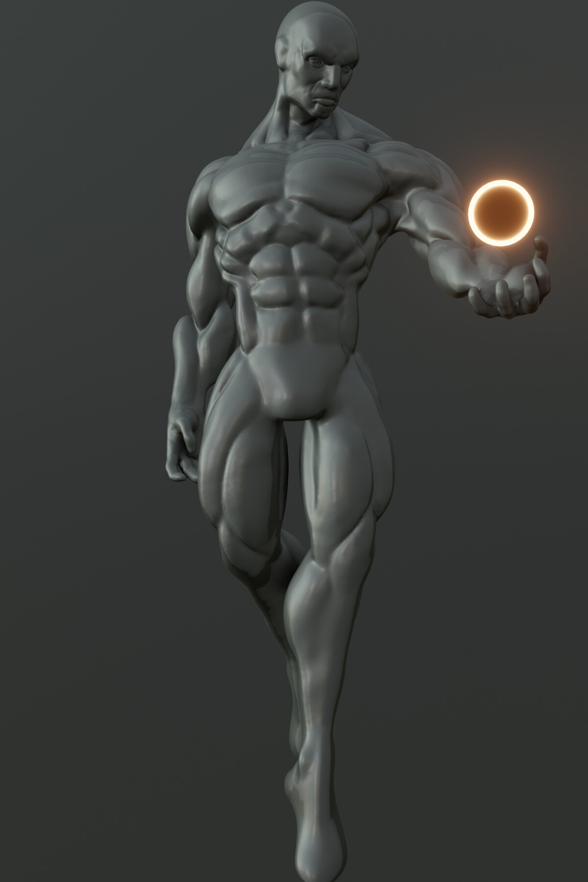 heroic pose drawing reference