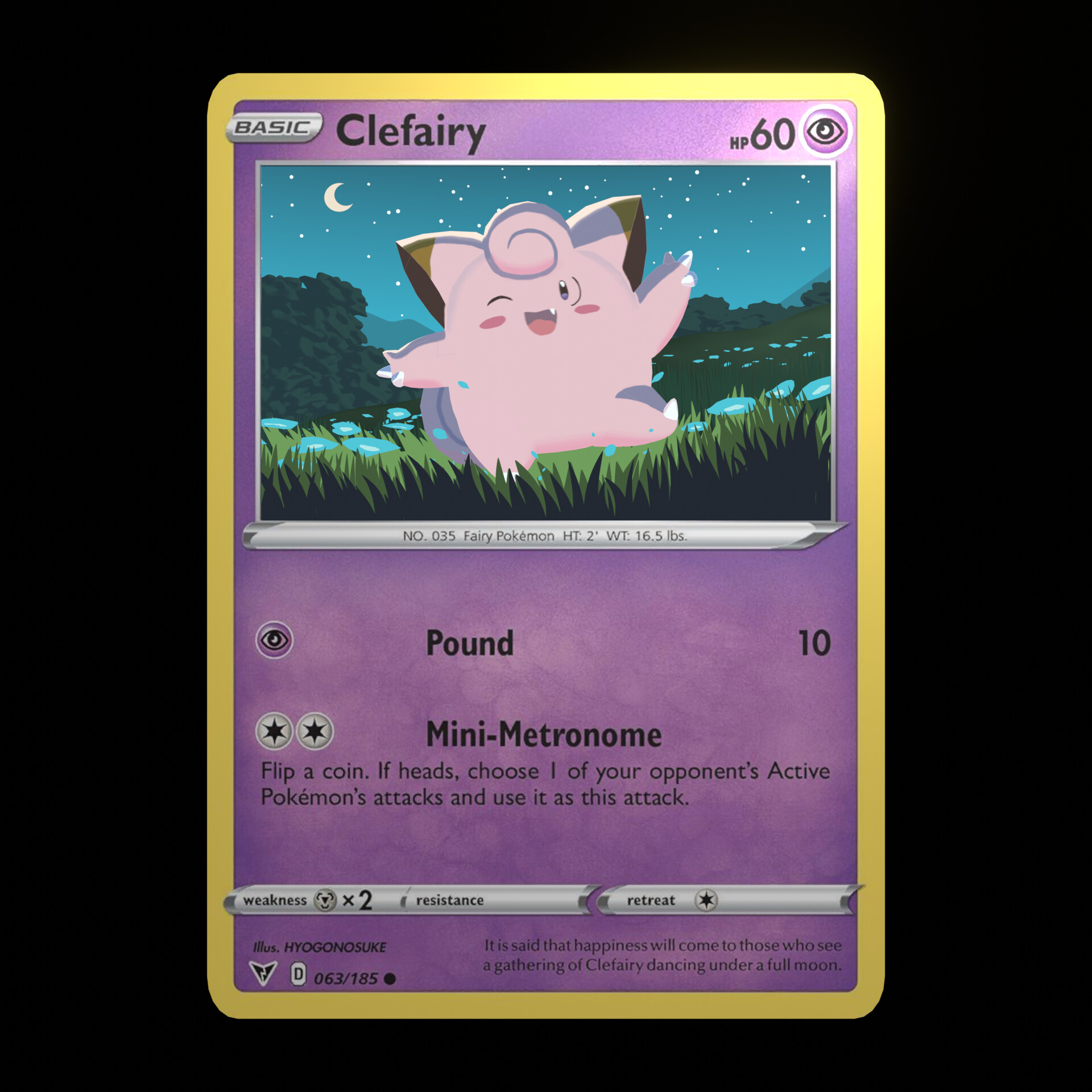 Clefable Card