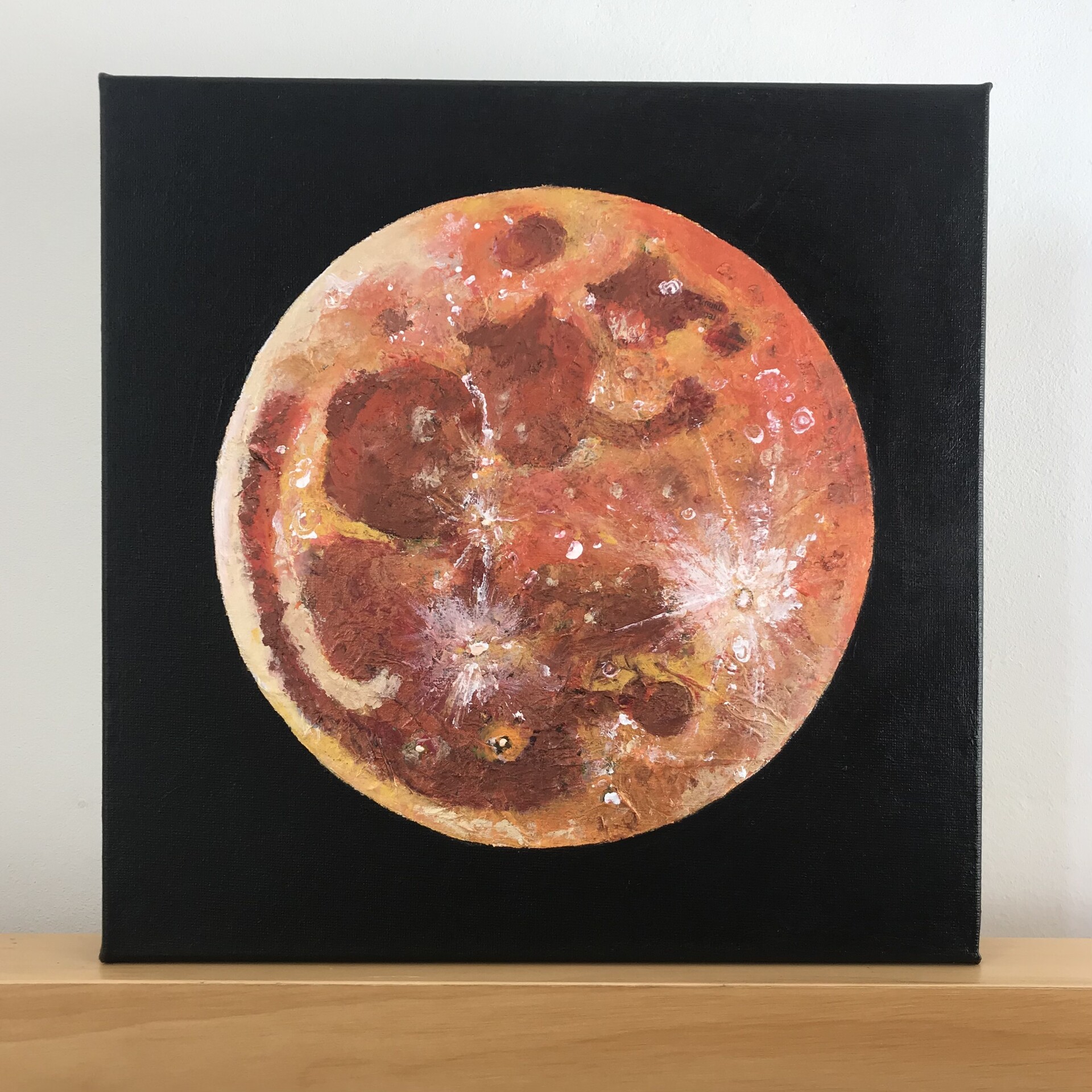 ArtStation - Orange moon