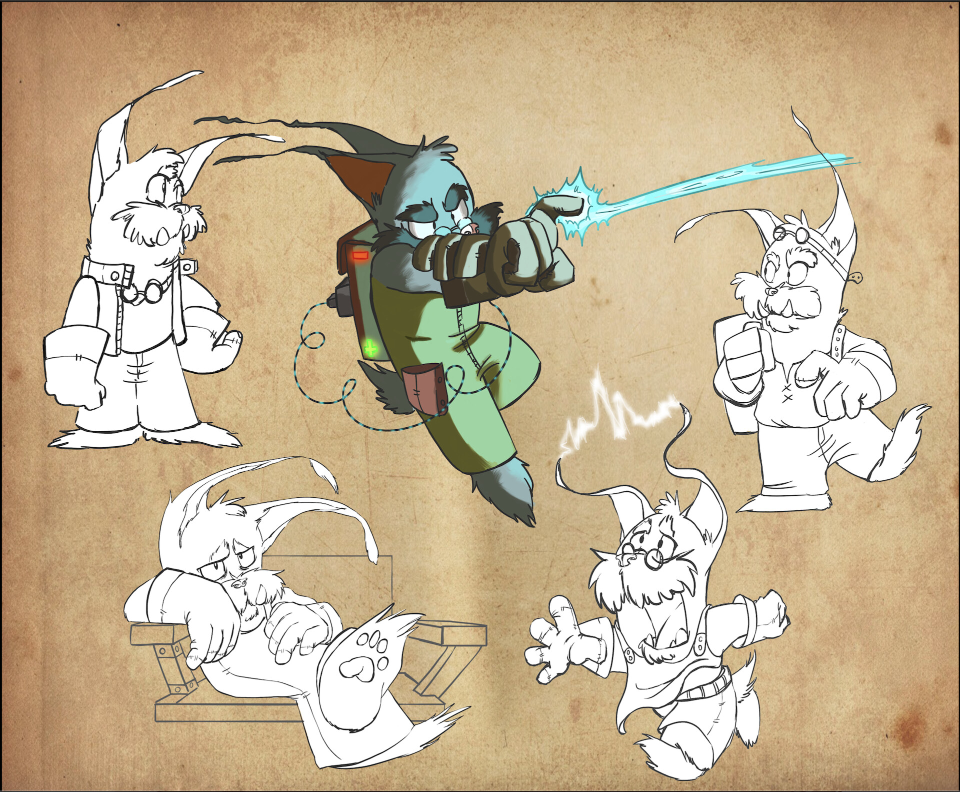 Damien V. Jones - Sherlock the Key Mage and Terri Wattson - Video Game ...