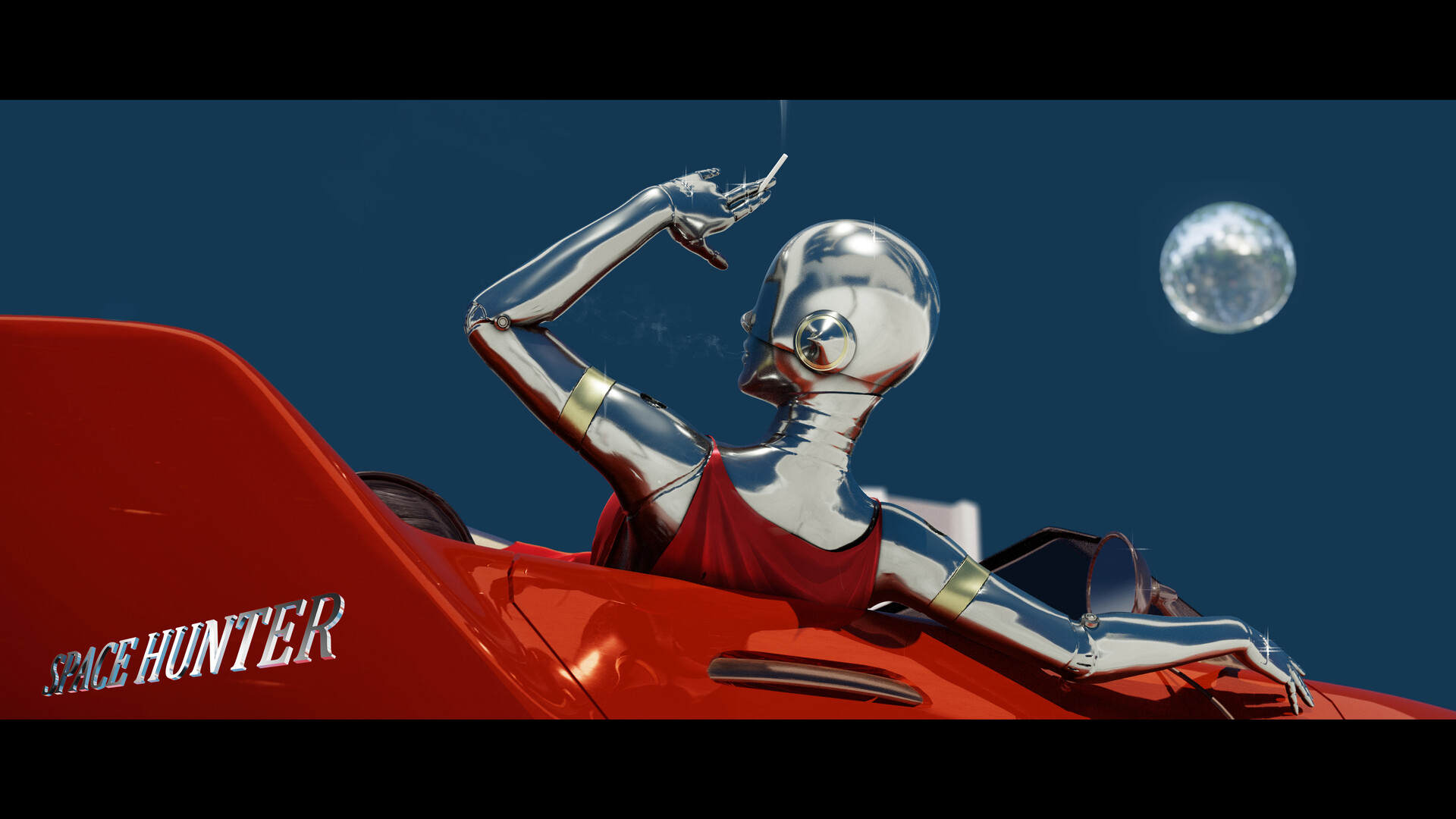 ArtStation - Space hunter-空山基