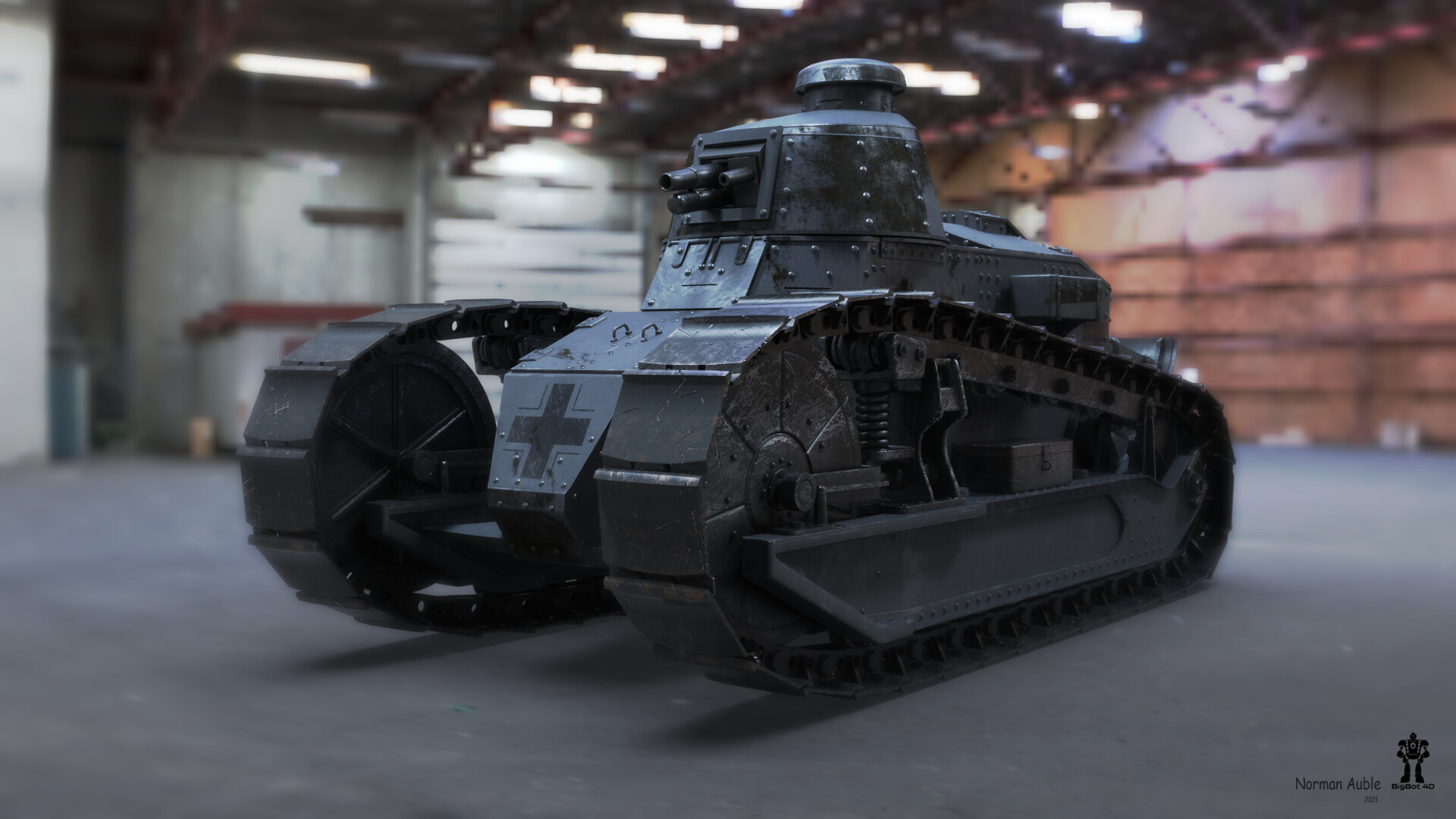 ArtStation - Renault FT-17