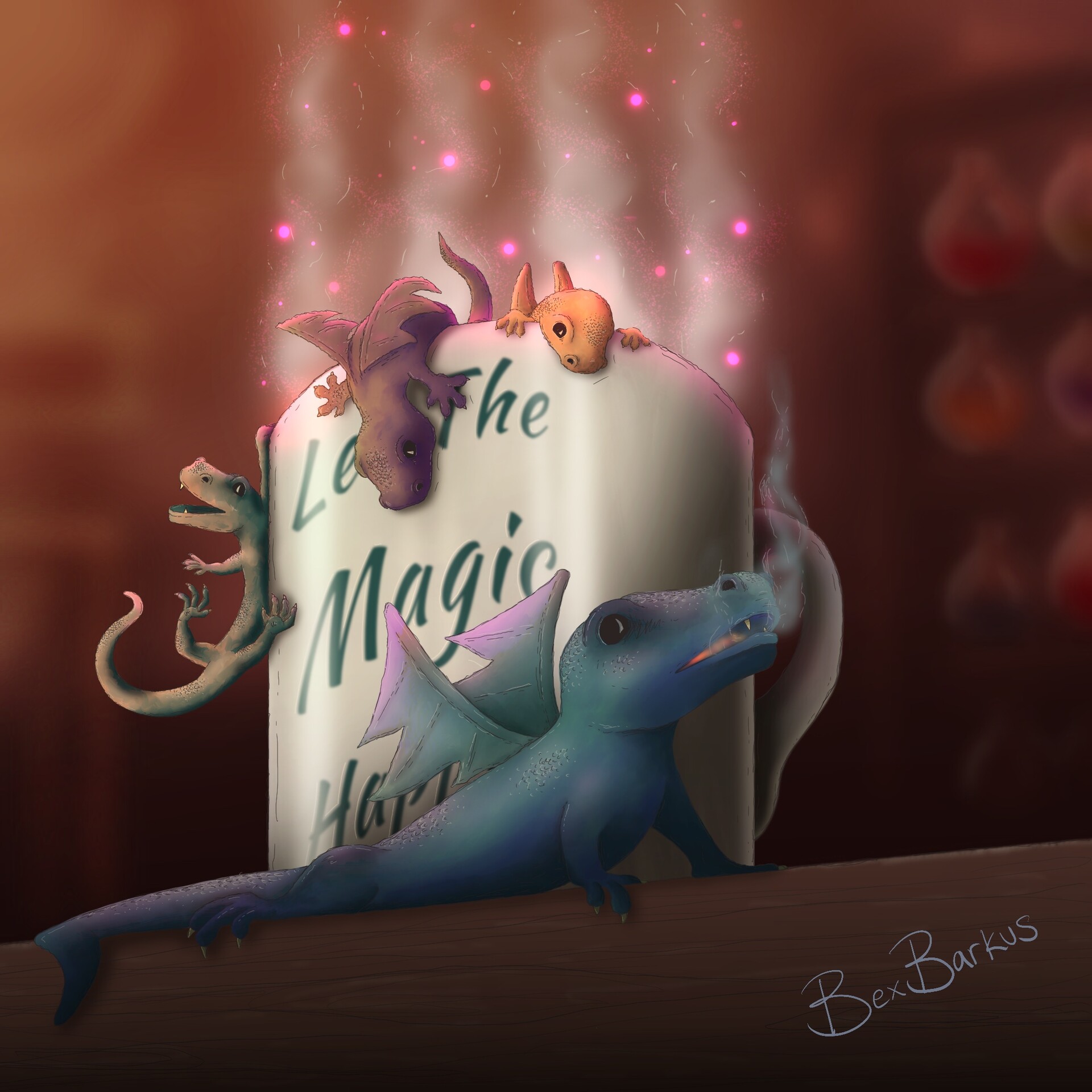 ArtStation - Let The Magic Happen