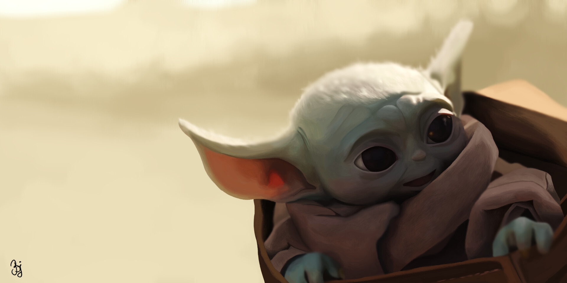 ArtStation - Baby Yoda - Grogu