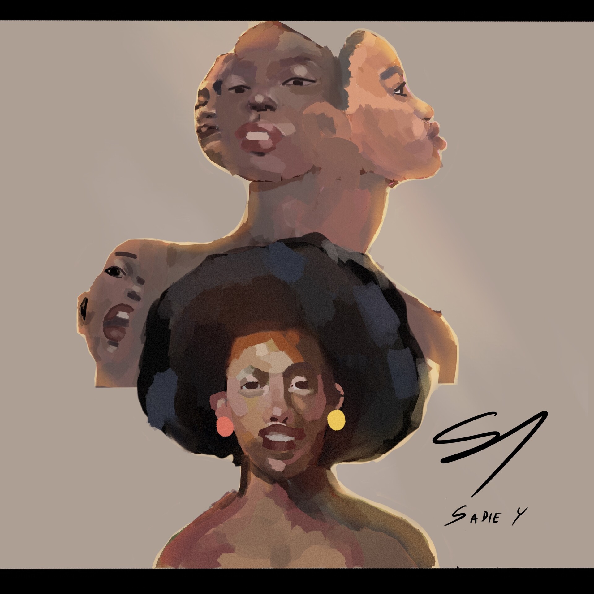 ArtStation - BLM art and Nina Simone