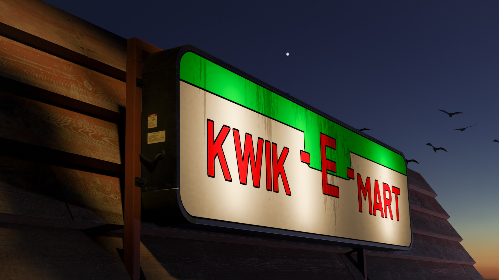 ArtStation - Kwik e mart lightbox