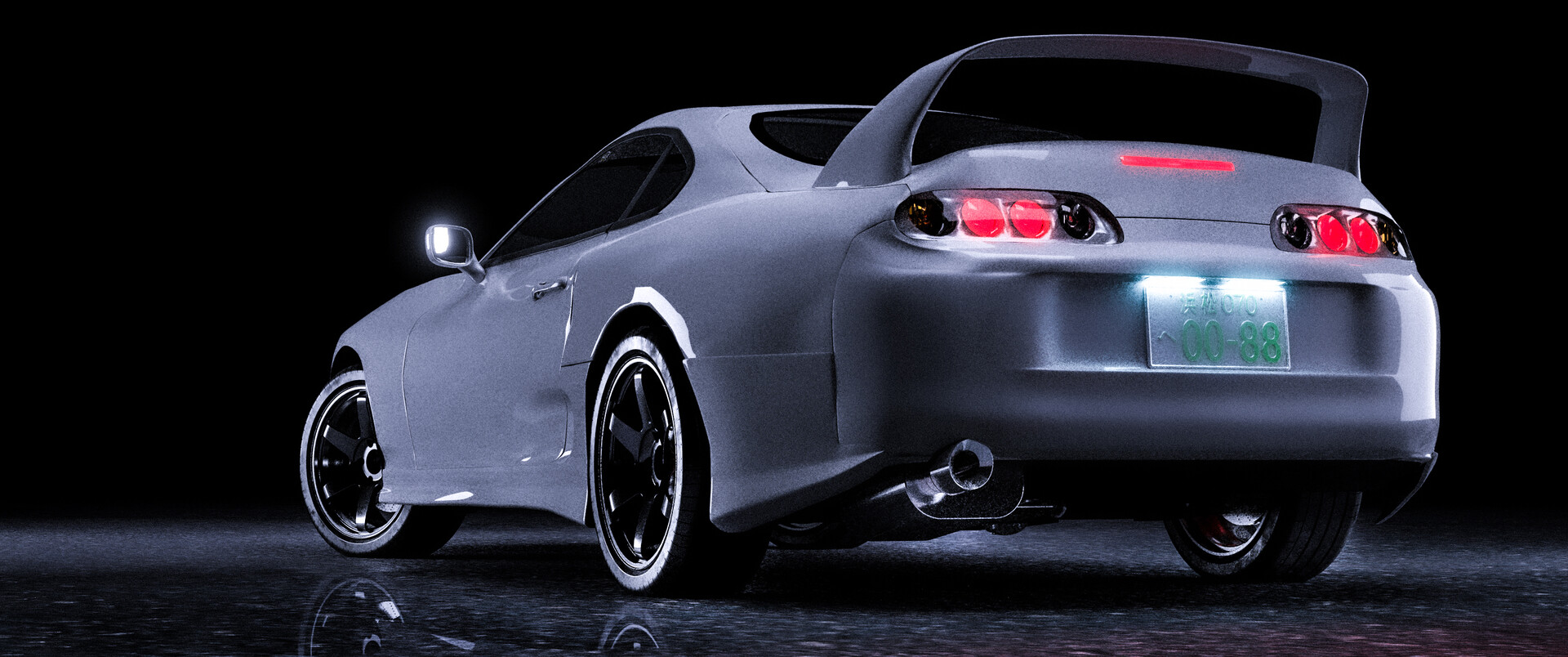 ArtStation - Toyota Supra A80 (Custom)