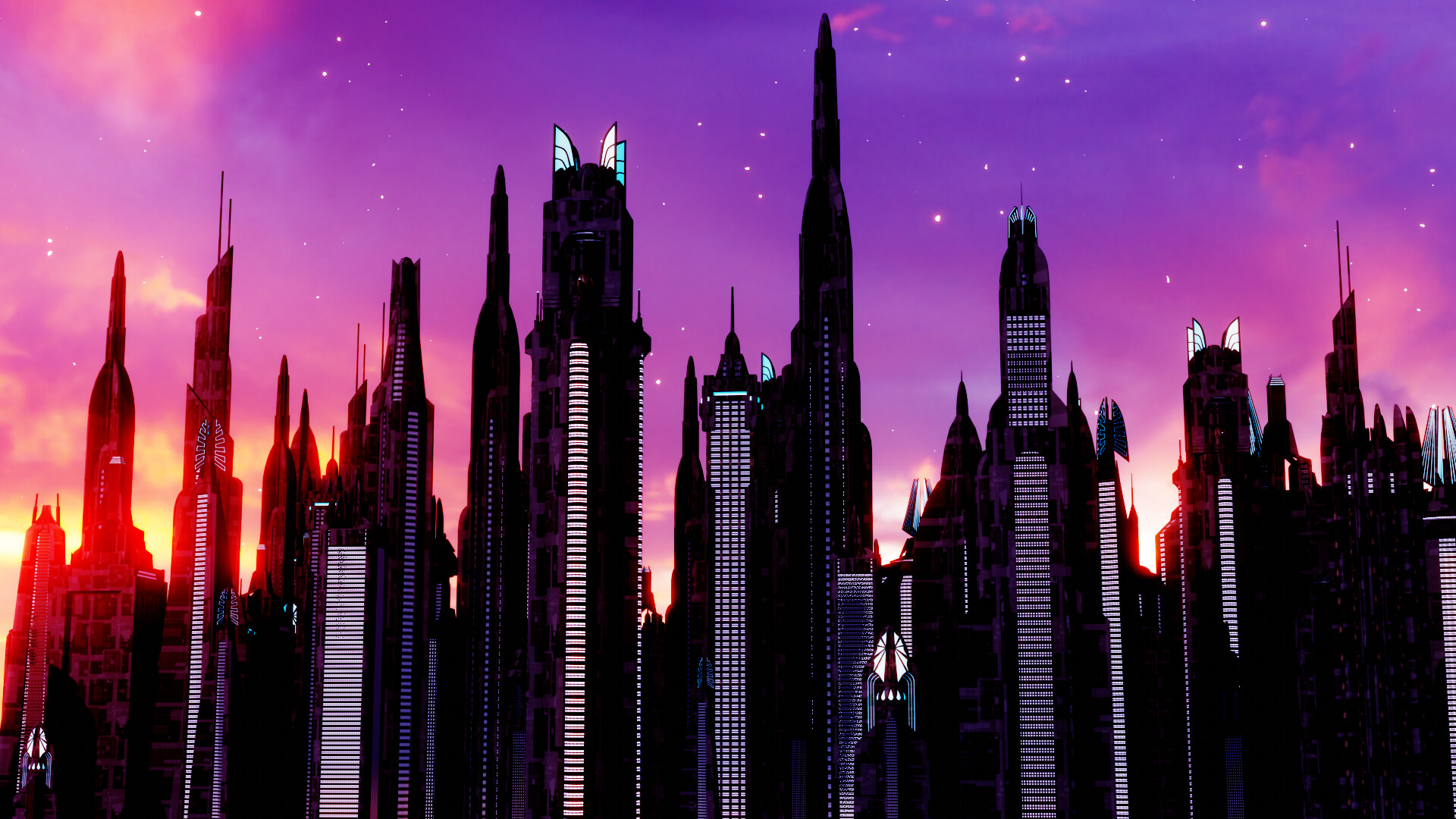 Spectre Studio 3D - Coruscant Upper levels | 3 VARIENTS