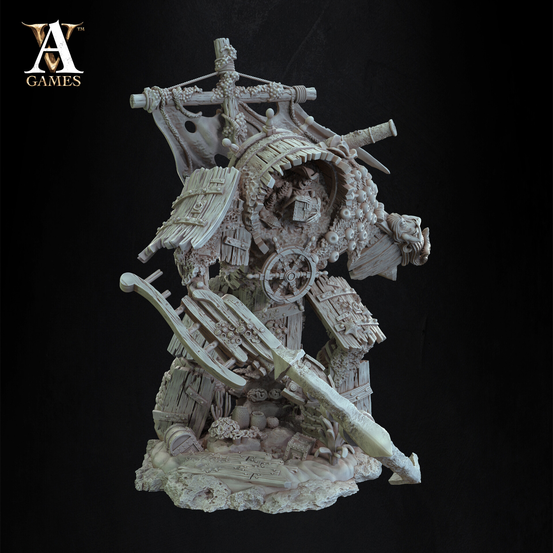 Dimitris Kampourides - Nautindod, Shipwreck Golem